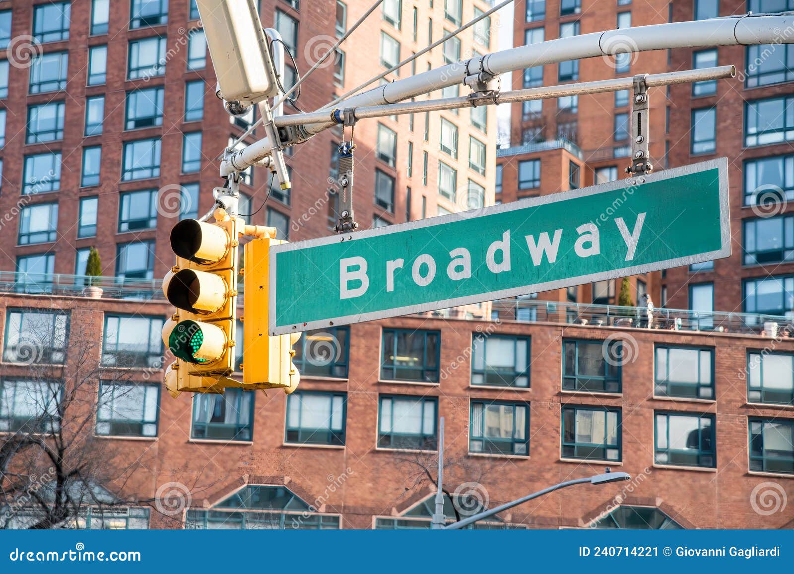 Cartello Stradale a Manhattan New York Fotografia Editoriale - Immagine ...