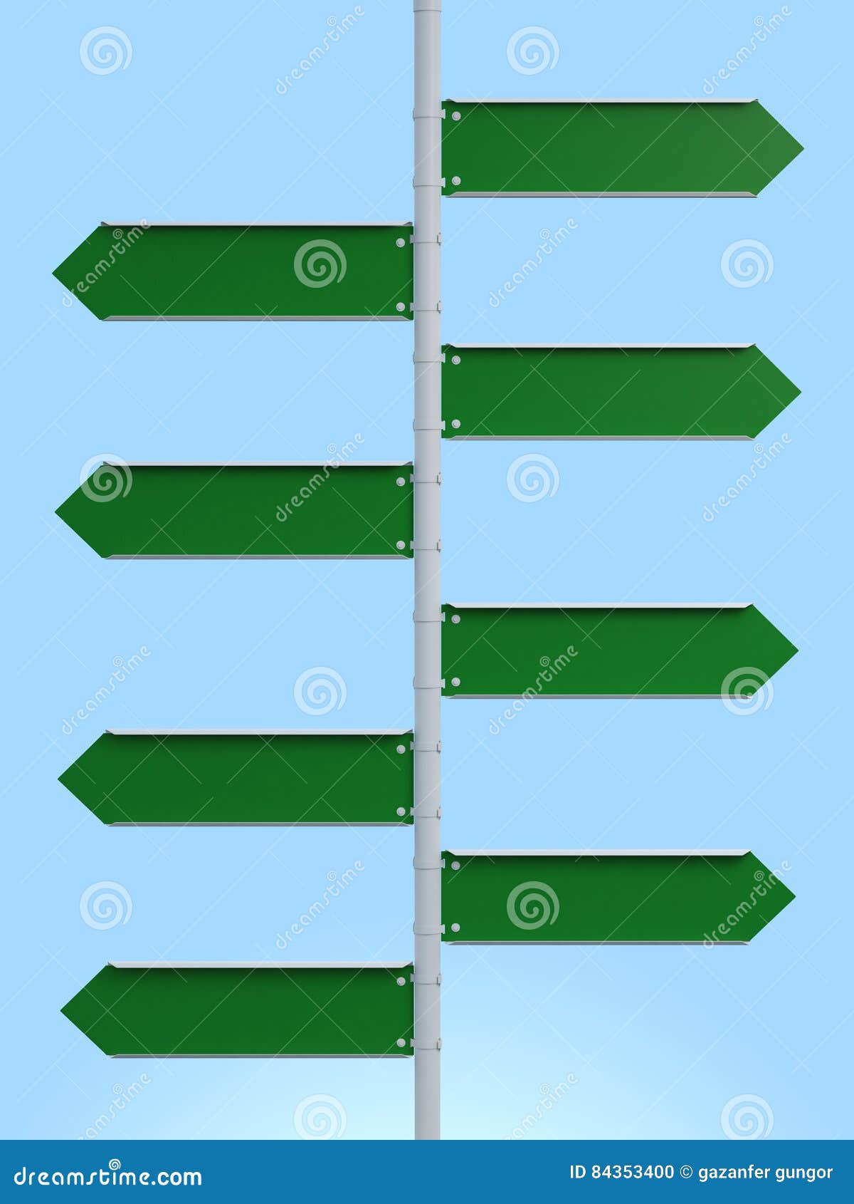 Cartello verde illustrazione di stock. Illustrazione di informazione ...