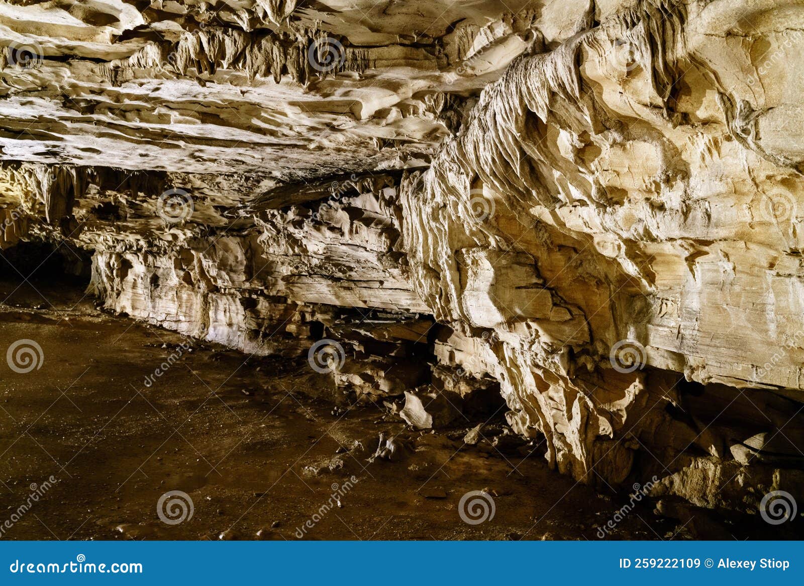 Carter caves stock image. Image of inside, geological - 259222109