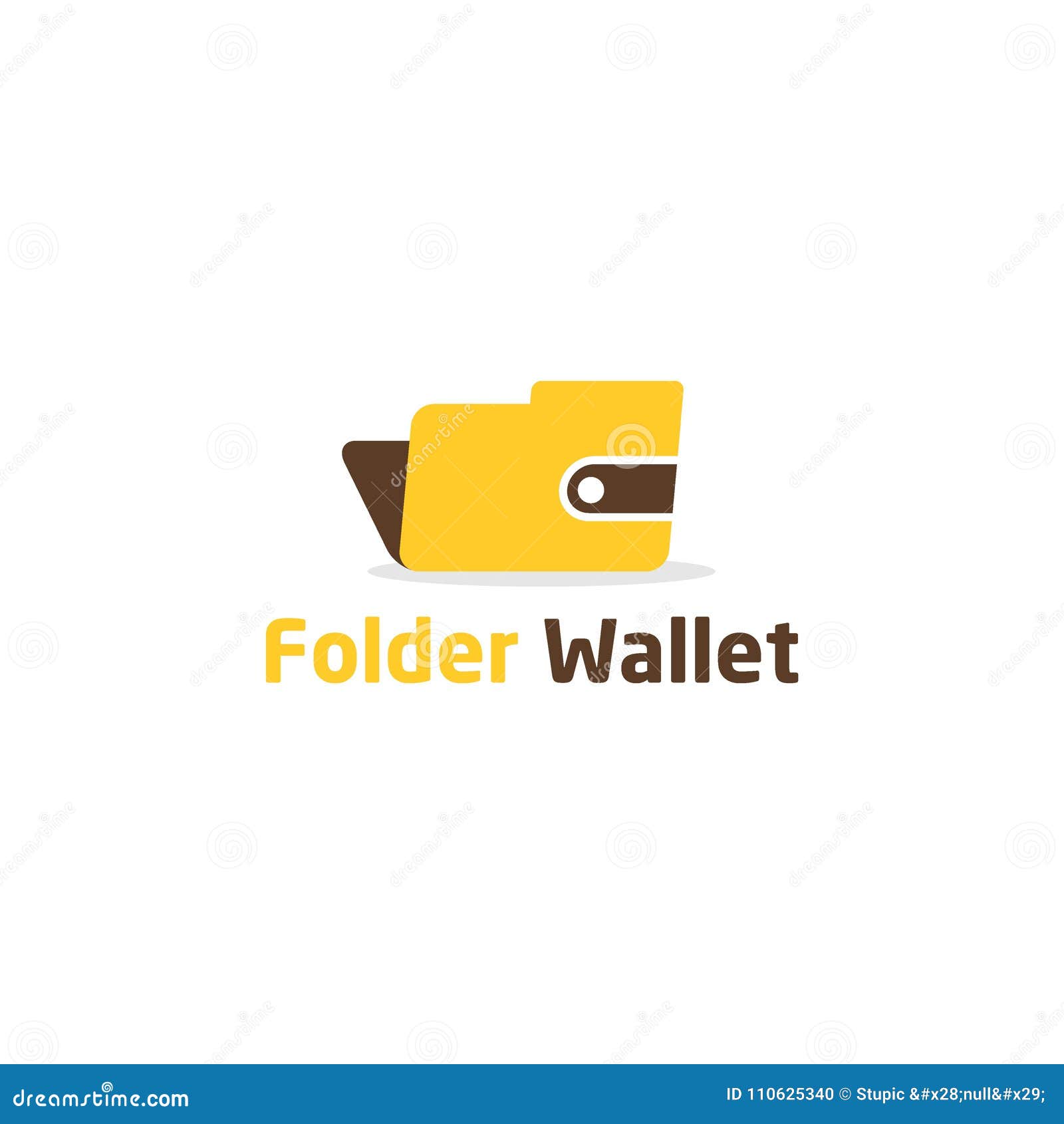 Cartera Creativa Logo Design Vector Art Logo Stock de ilustración ...