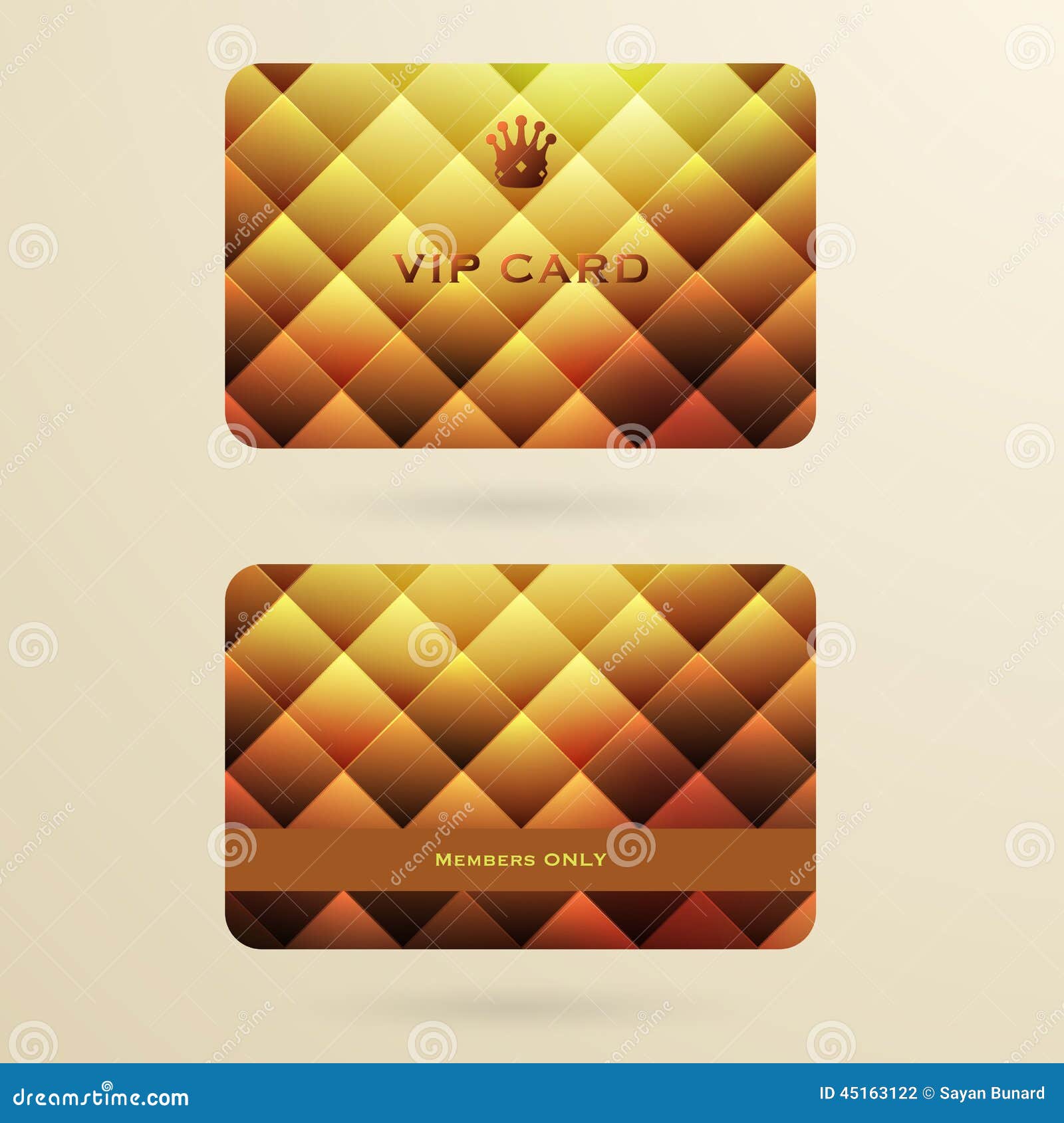Cartes de VIP illustration de vecteur. Illustration du étiquette - 45163122
