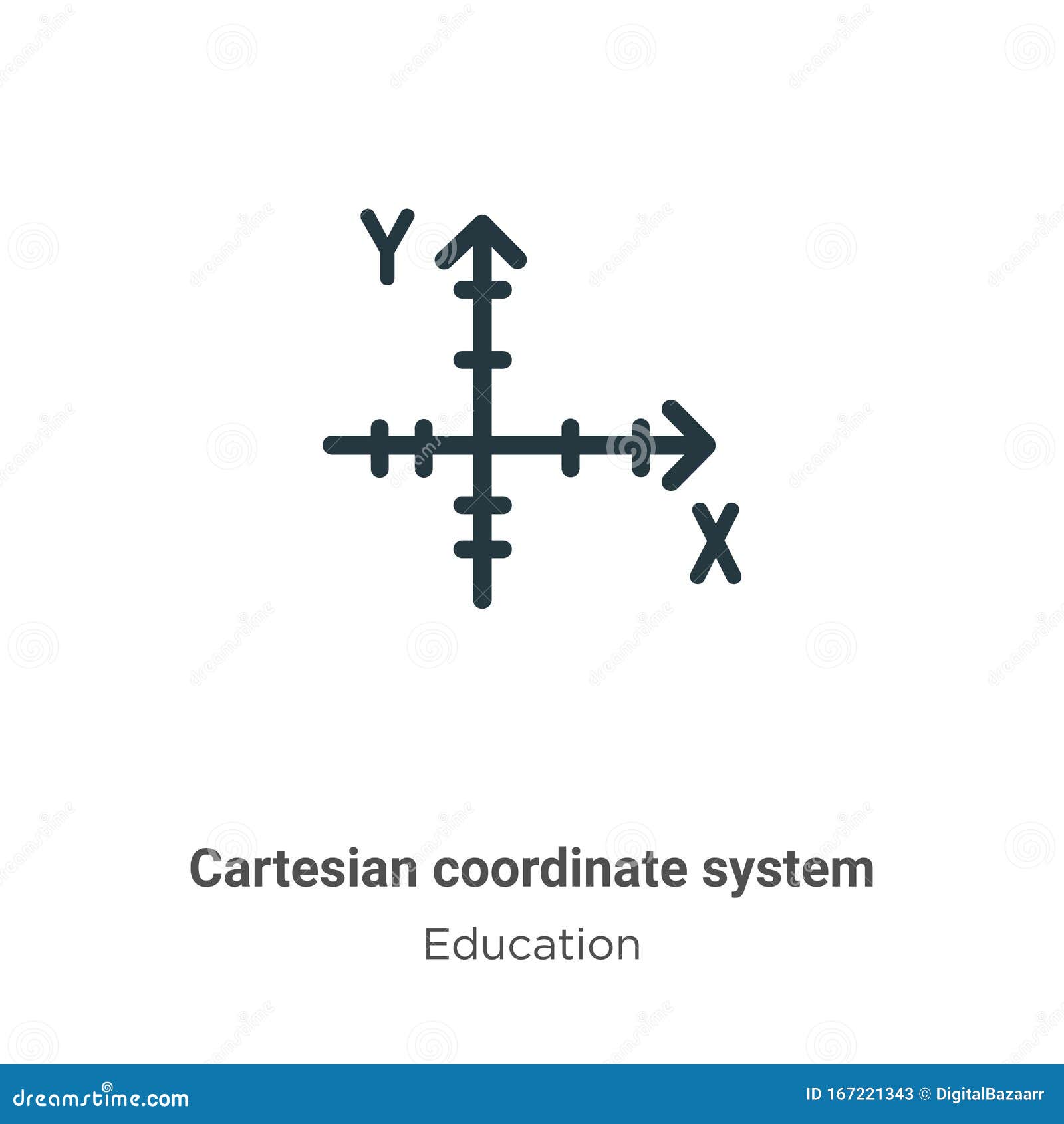 Simple Cartesian Coordinate System With Sine Wave Graph Representing ... Simple Cartesian Coordinate System With Sine Wave Graph Representing ...