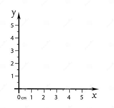 Cartesian Coordinate System. Vector Illustration Stock Vector ...