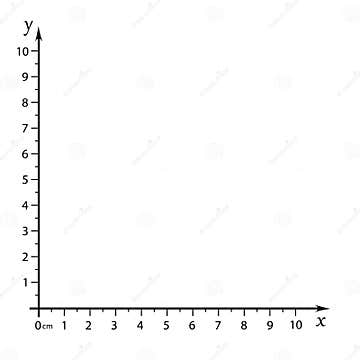 Cartesian Coordinate System. Vector Illustration Stock Vector ...
