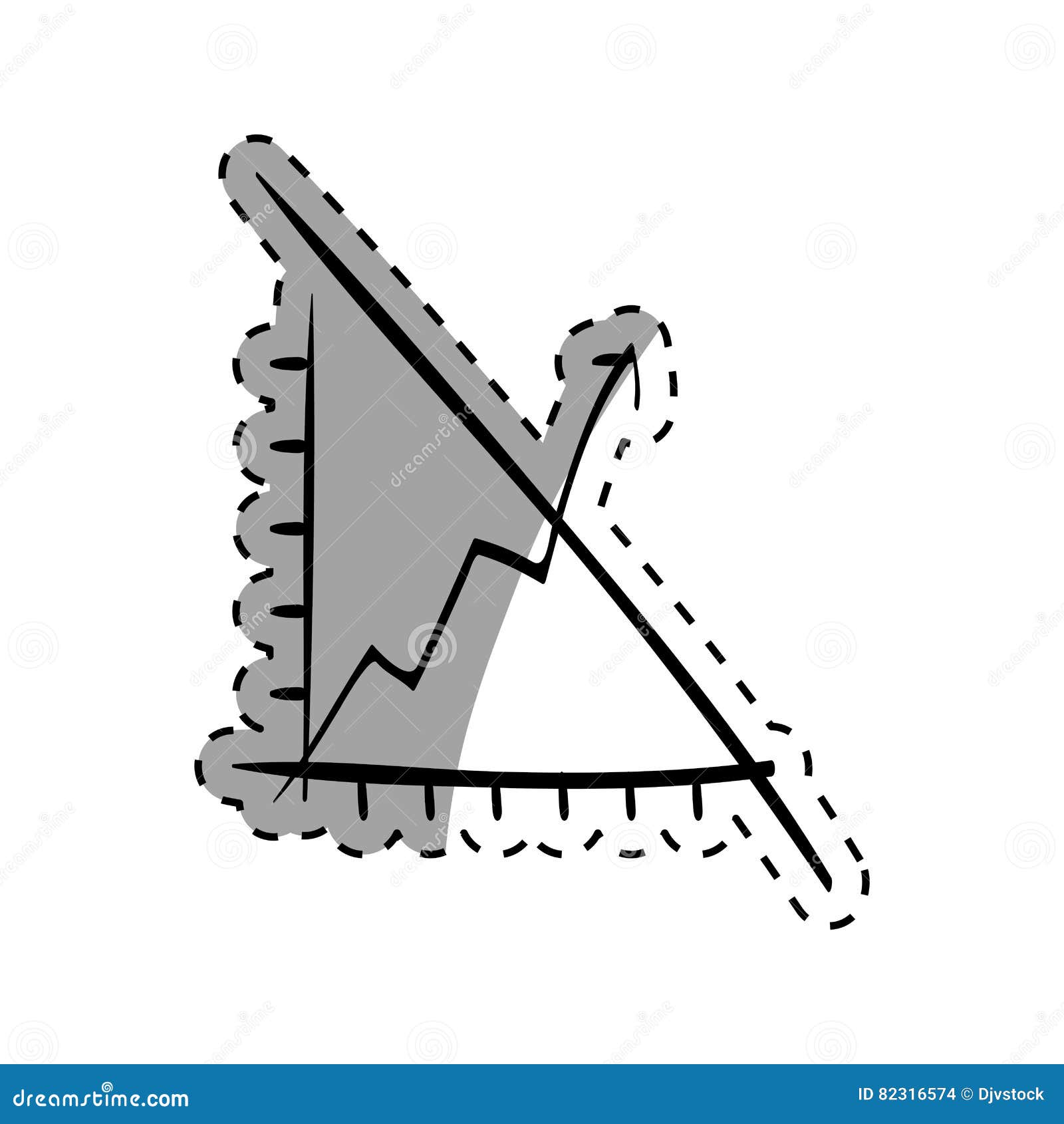 Cartesian Map Graph Royalty-Free Illustration | CartoonDealer.com #82316574