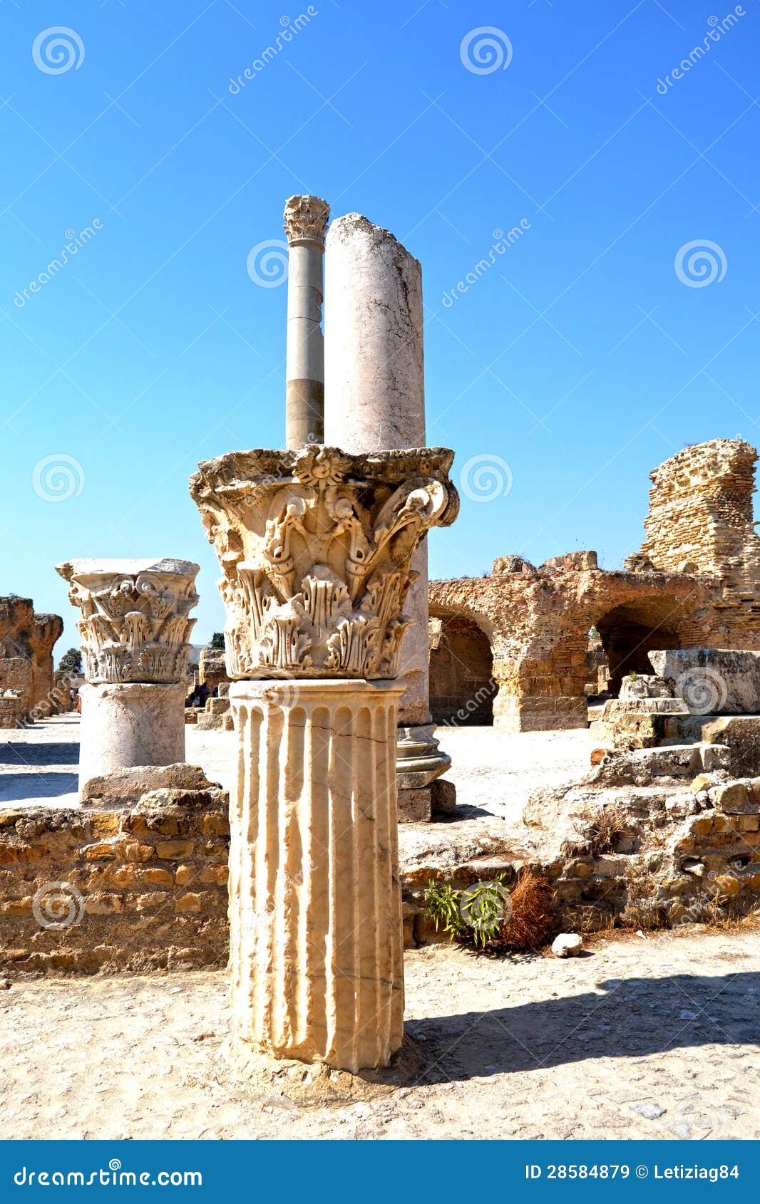 Carthage stock image. Image of historic, ancient, rome - 28584879