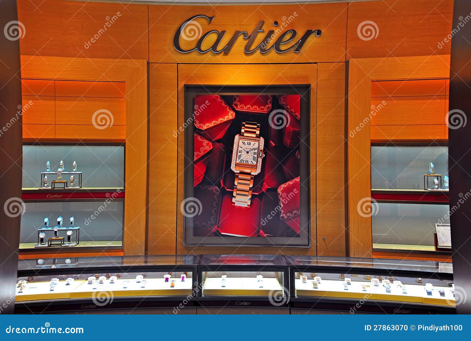 Cartier store editorial image. Image of display, luxury - 27863070