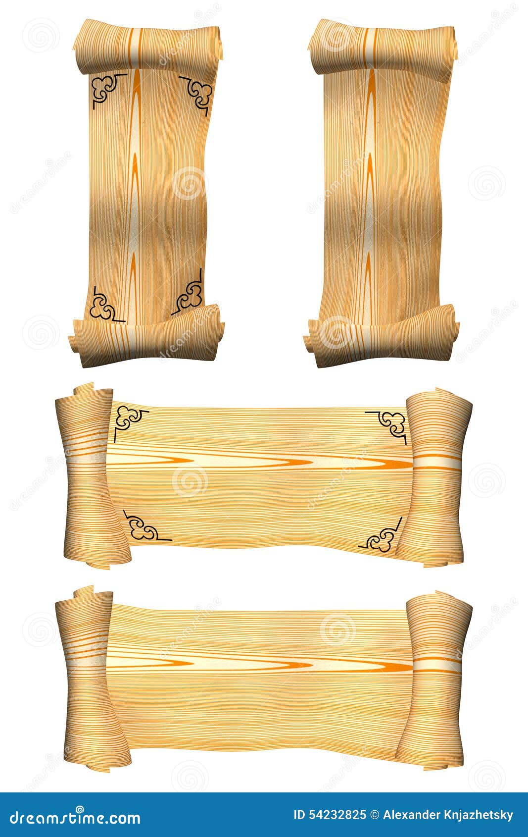 Cartiglio illustrazione di stock. Illustrazione di eleganza - 54232825