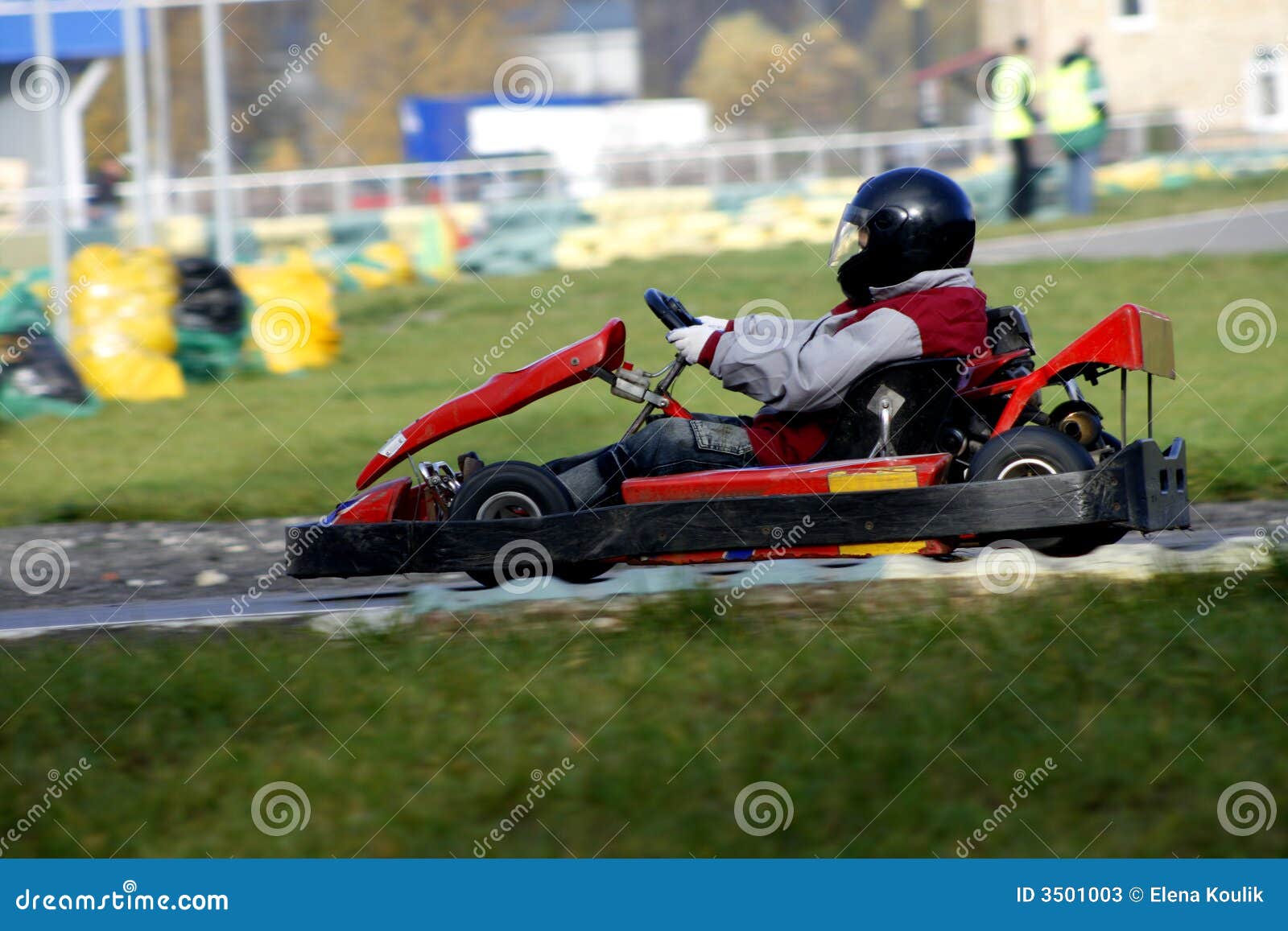 Carting car stock image. Image of drive, motorized, racing - 3501003