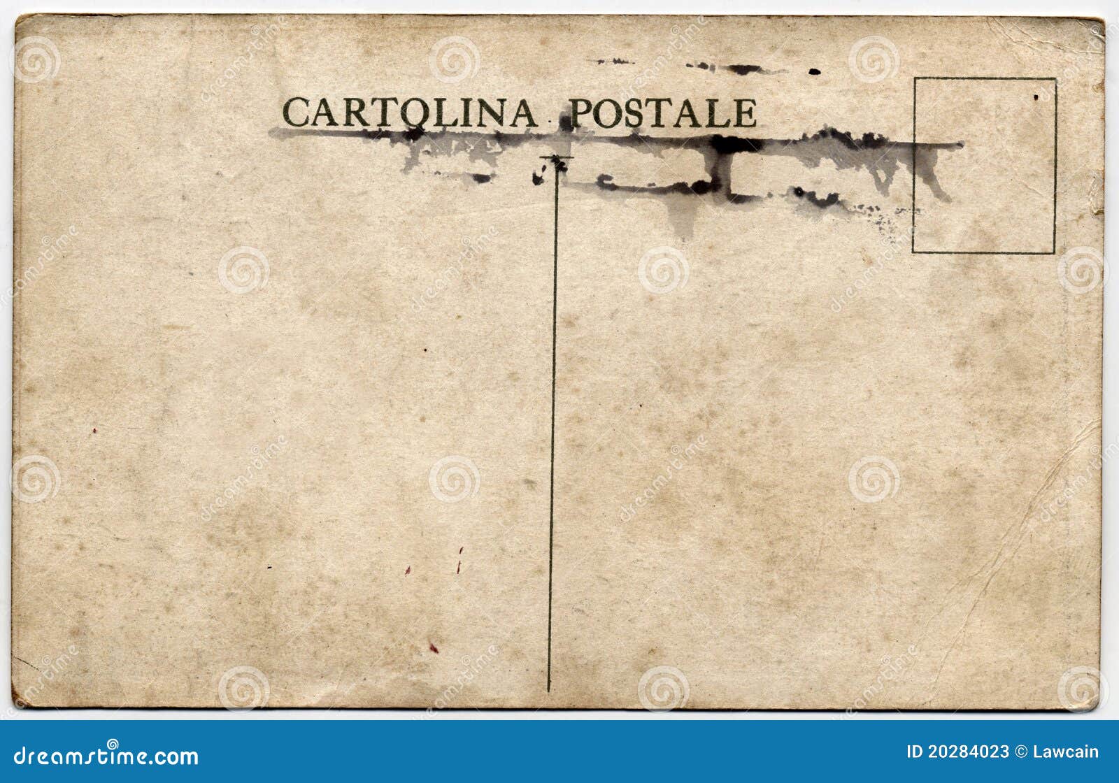 Cartolina Postale stock image. Image of foreign, collectible - 20284023
