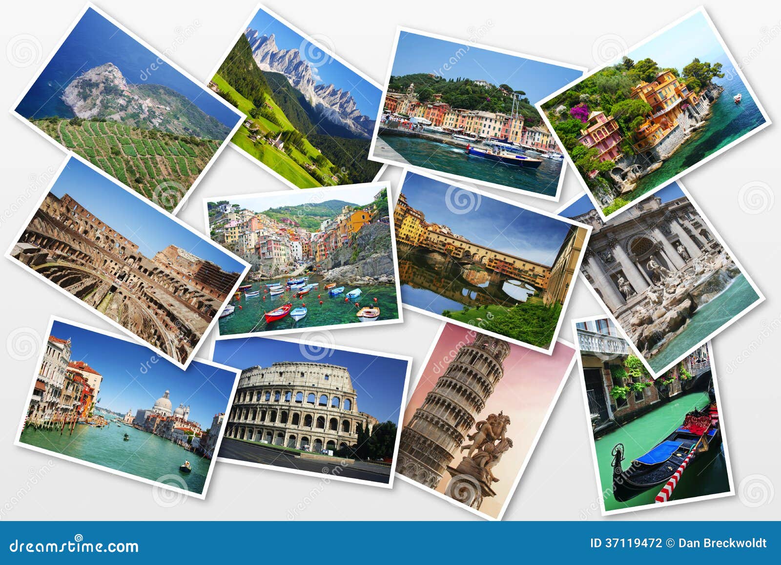 Cartoline dall'Italia fotografia stock. Immagine di pisa - 37119472