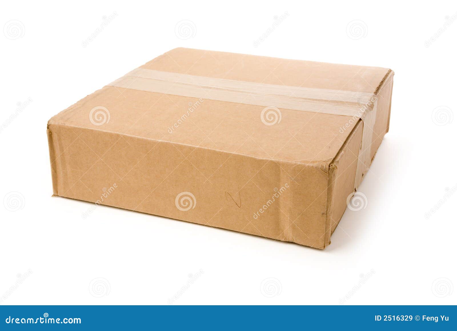 Carton image stock. Image du fermé, conteneur, cadre, isolement - 2516329