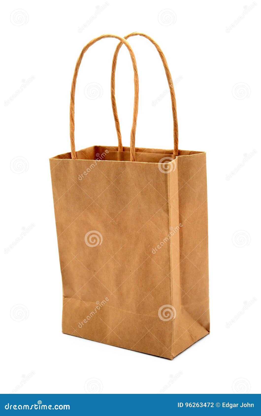 Carton bag stock photo. Image of merchandise, marketing - 96263472