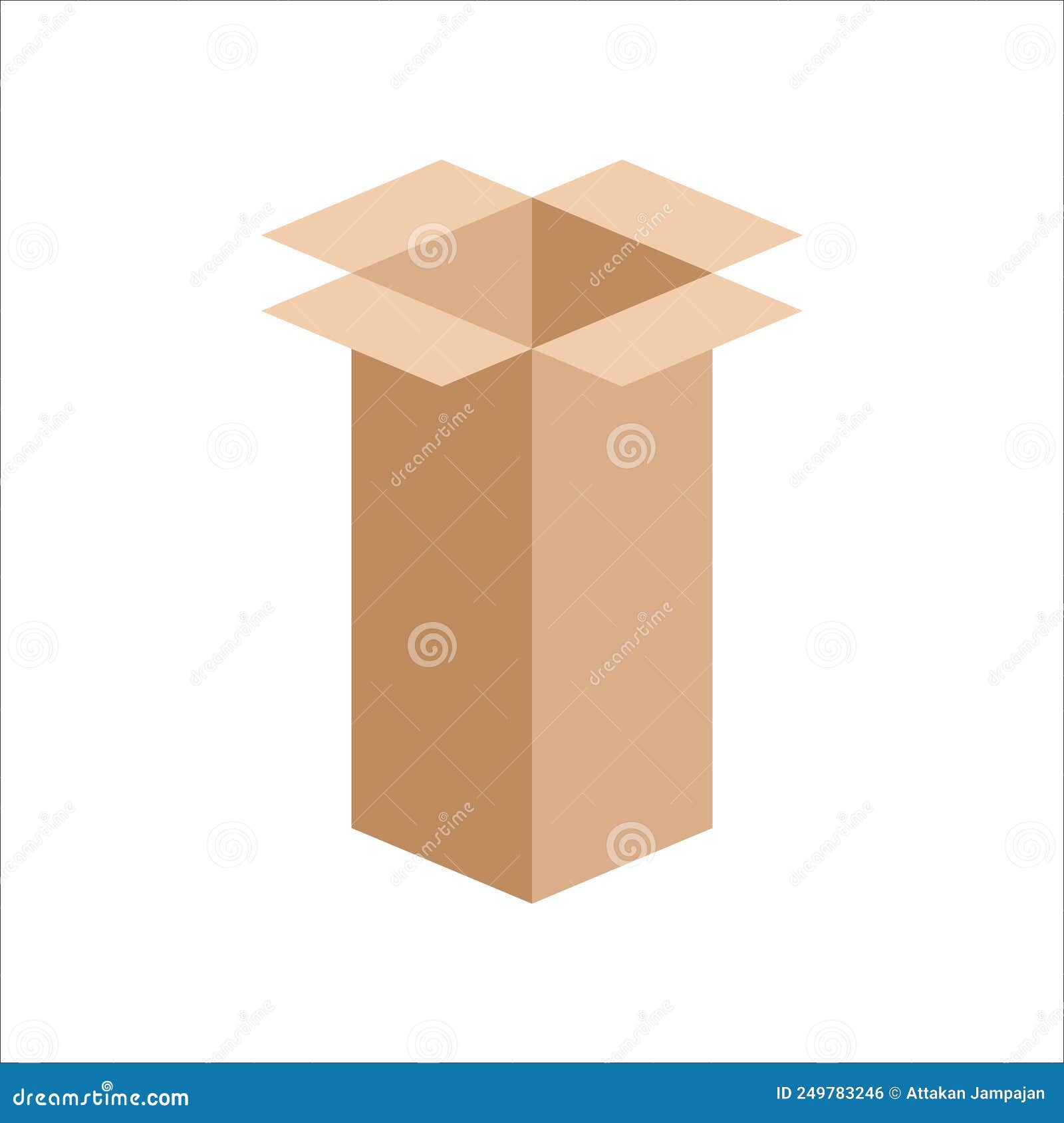 Carton Box Icon , Vector and Illustration Stock Vector - Illustration ...