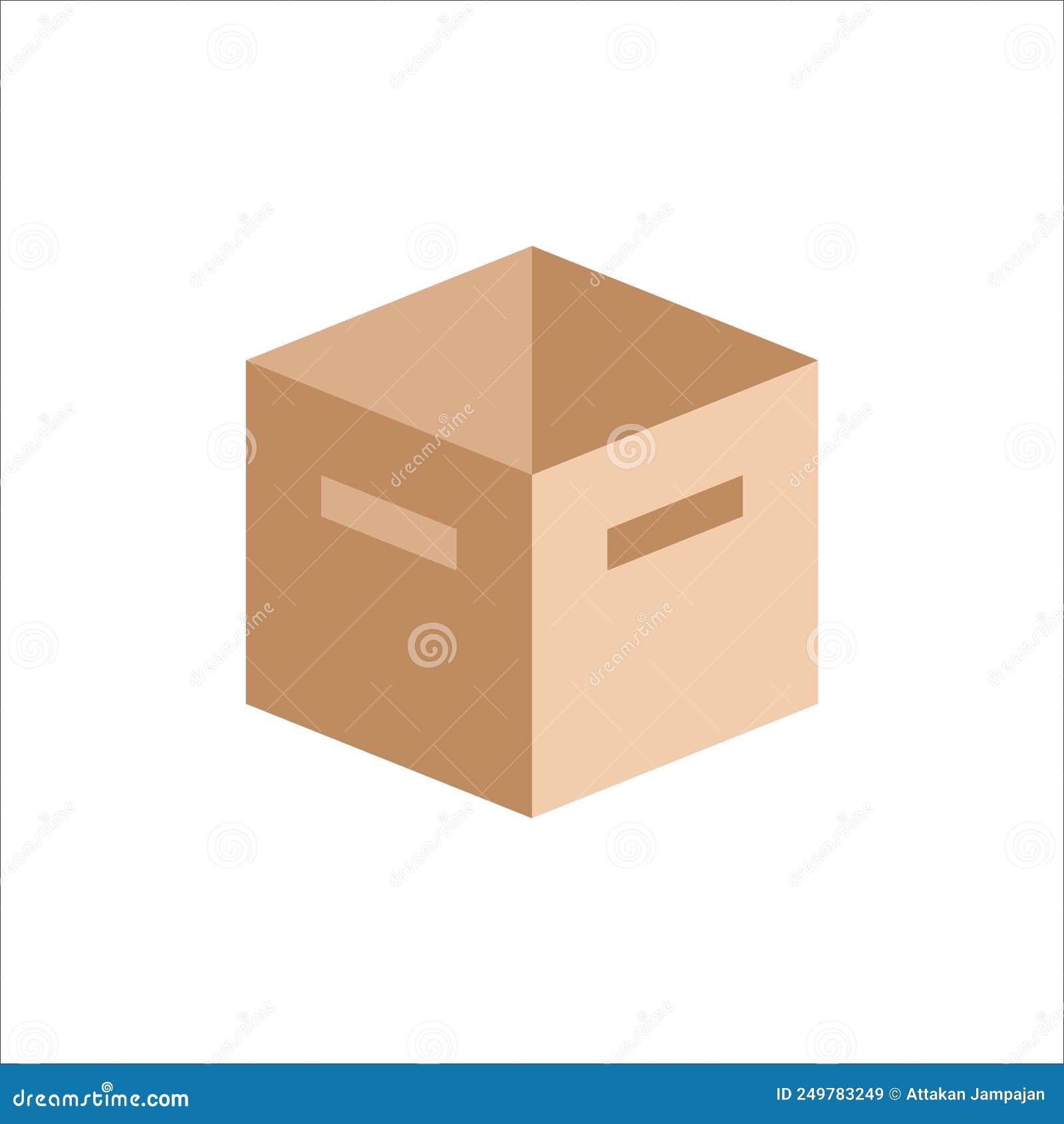 Carton Box Icon , Vector and Illustration Stock Vector - Illustration ...