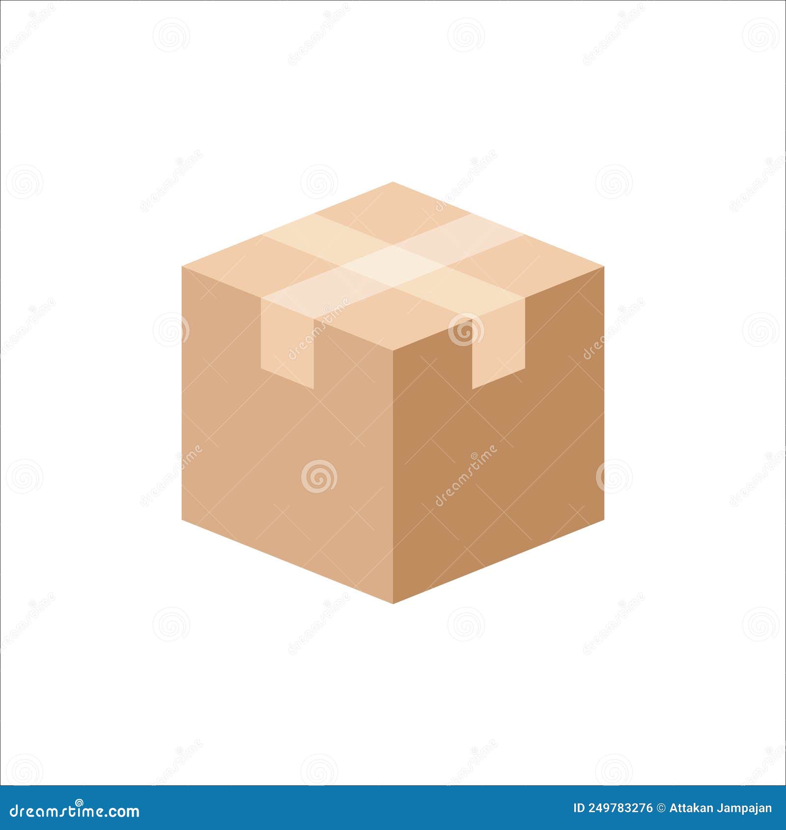 Carton Box Icon , Vector and Illustration Stock Vector - Illustration ...