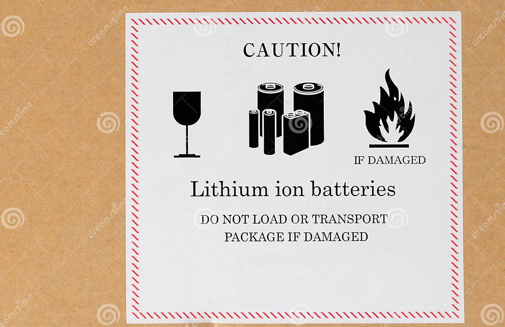 Carton box label. stock photo. Image of handling, sticker - 12785654