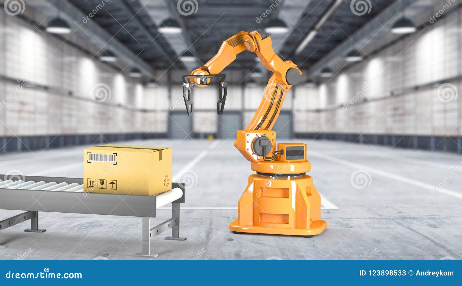 Carton Boxes Set And Special Transportation Robot And Hydraulic Machine ...