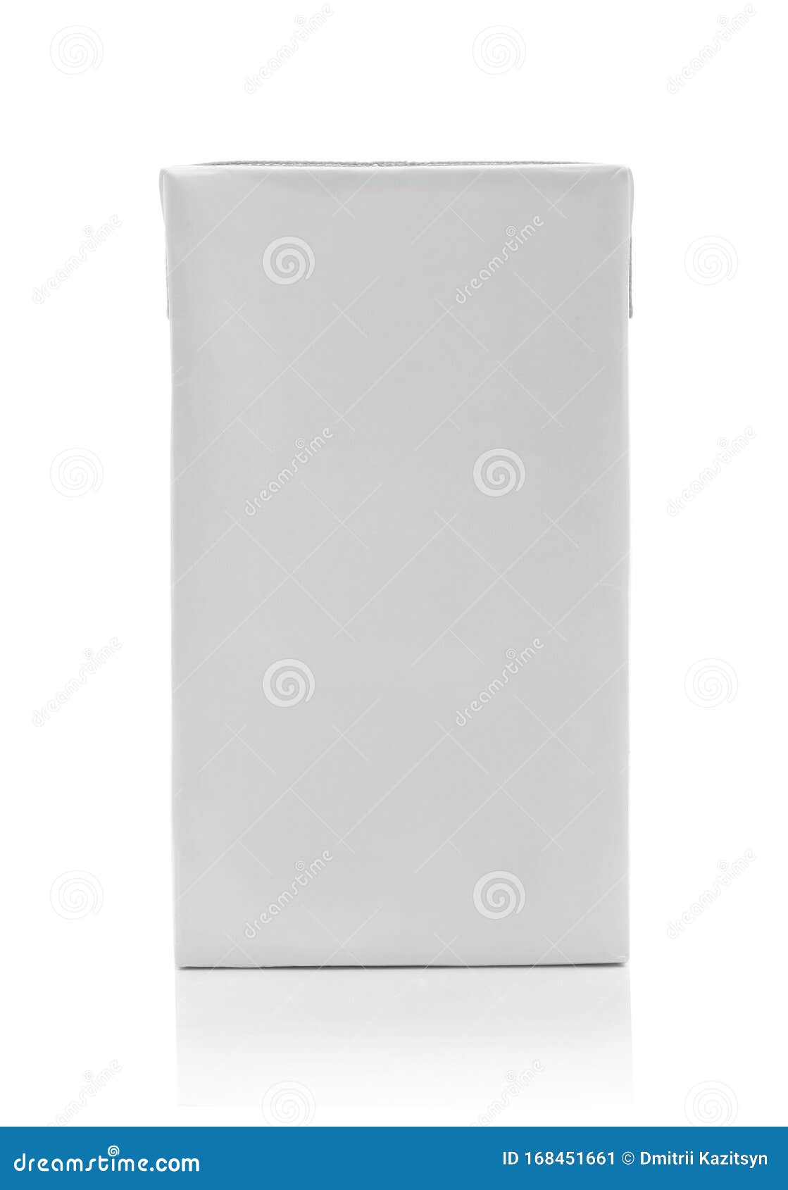 Carton Drink Box Isolated on White Stock Image - Image of design, gray ...