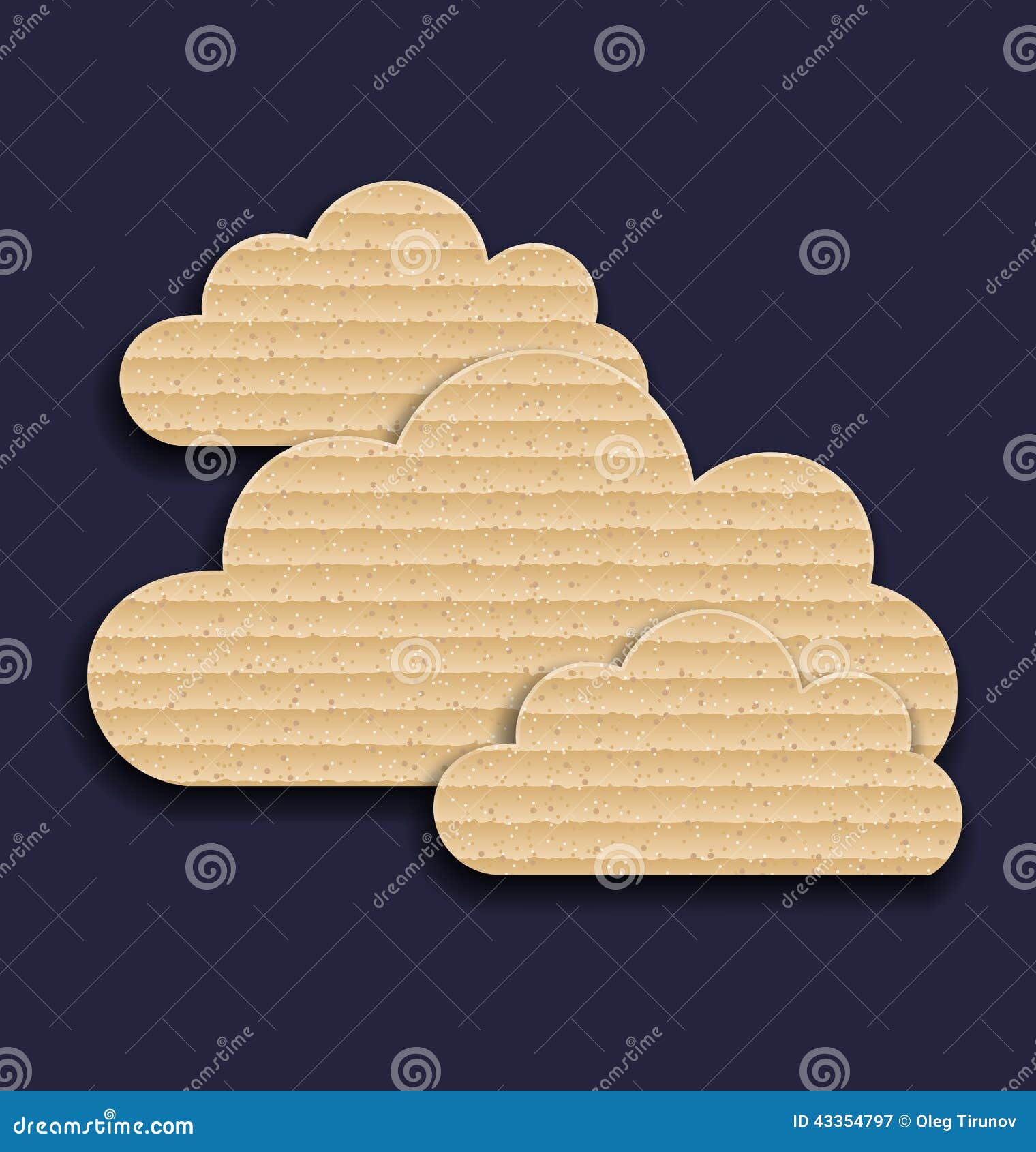 Carton Paper Template. Vector Illustration | CartoonDealer.com #90634472