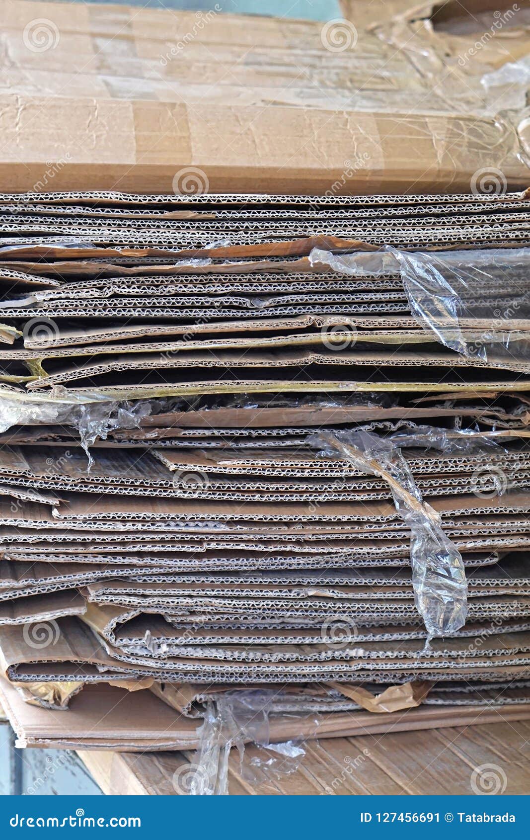 Carton recycling stock image. Image of recycling, environment - 127456691