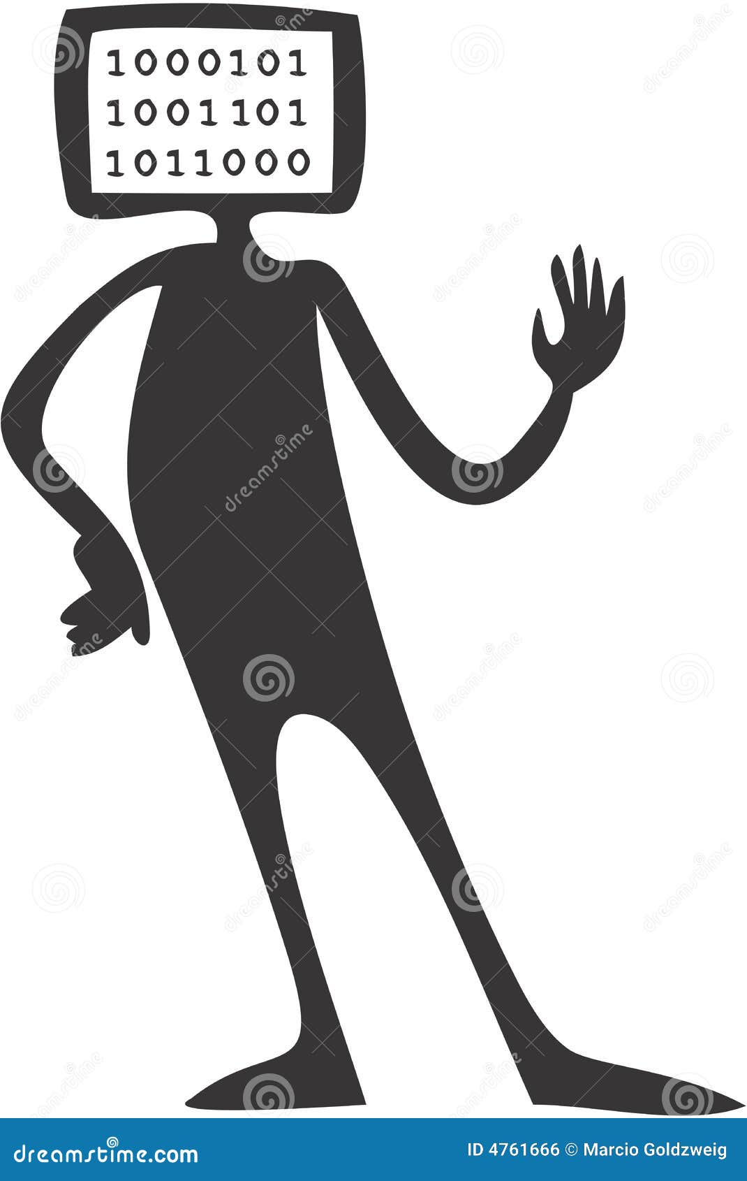 Cartoon 2 stock illustration. Illustration of cartoon - 4761666