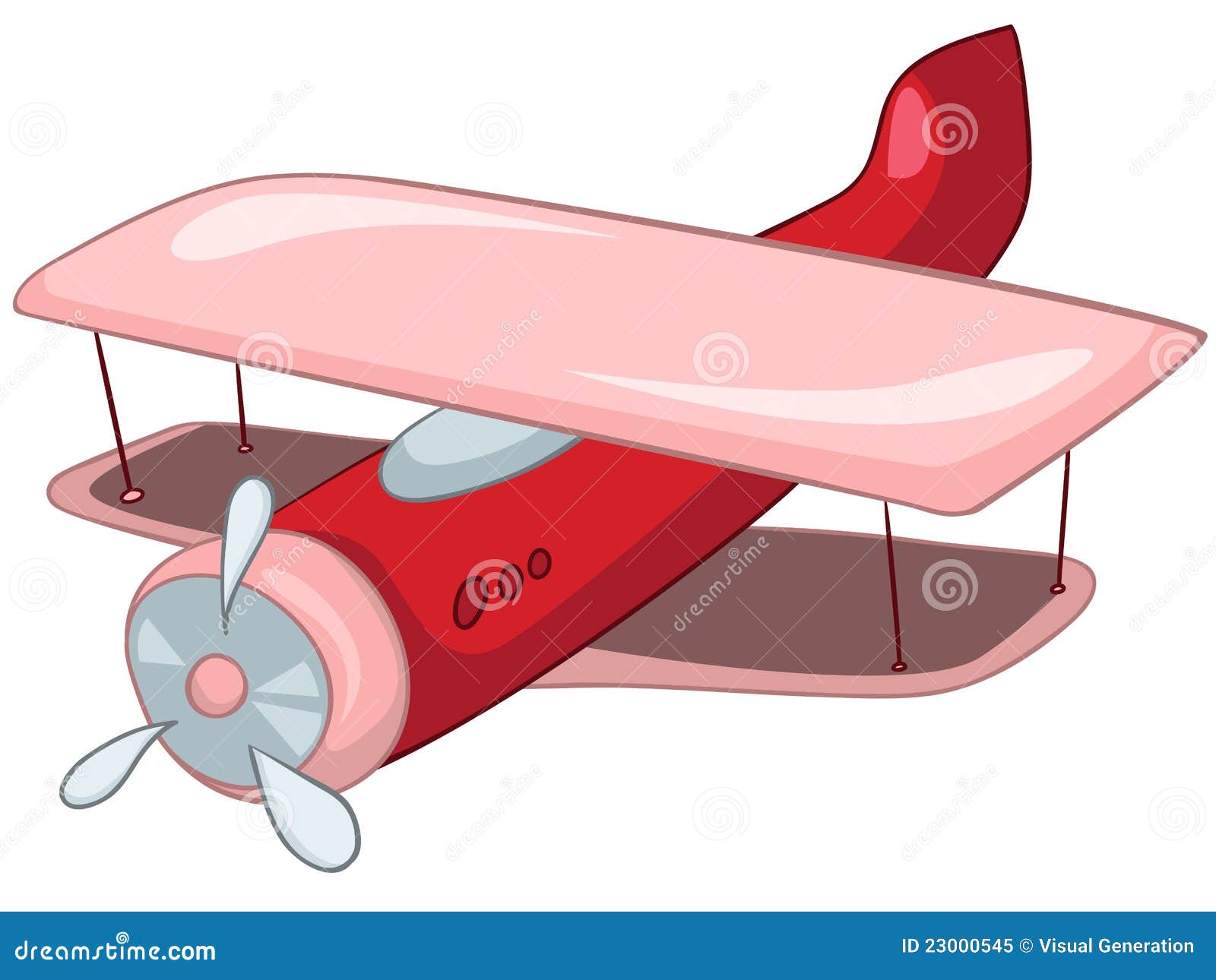 Cartoon Airplane stock vector. Illustration of cartoon - 23000545