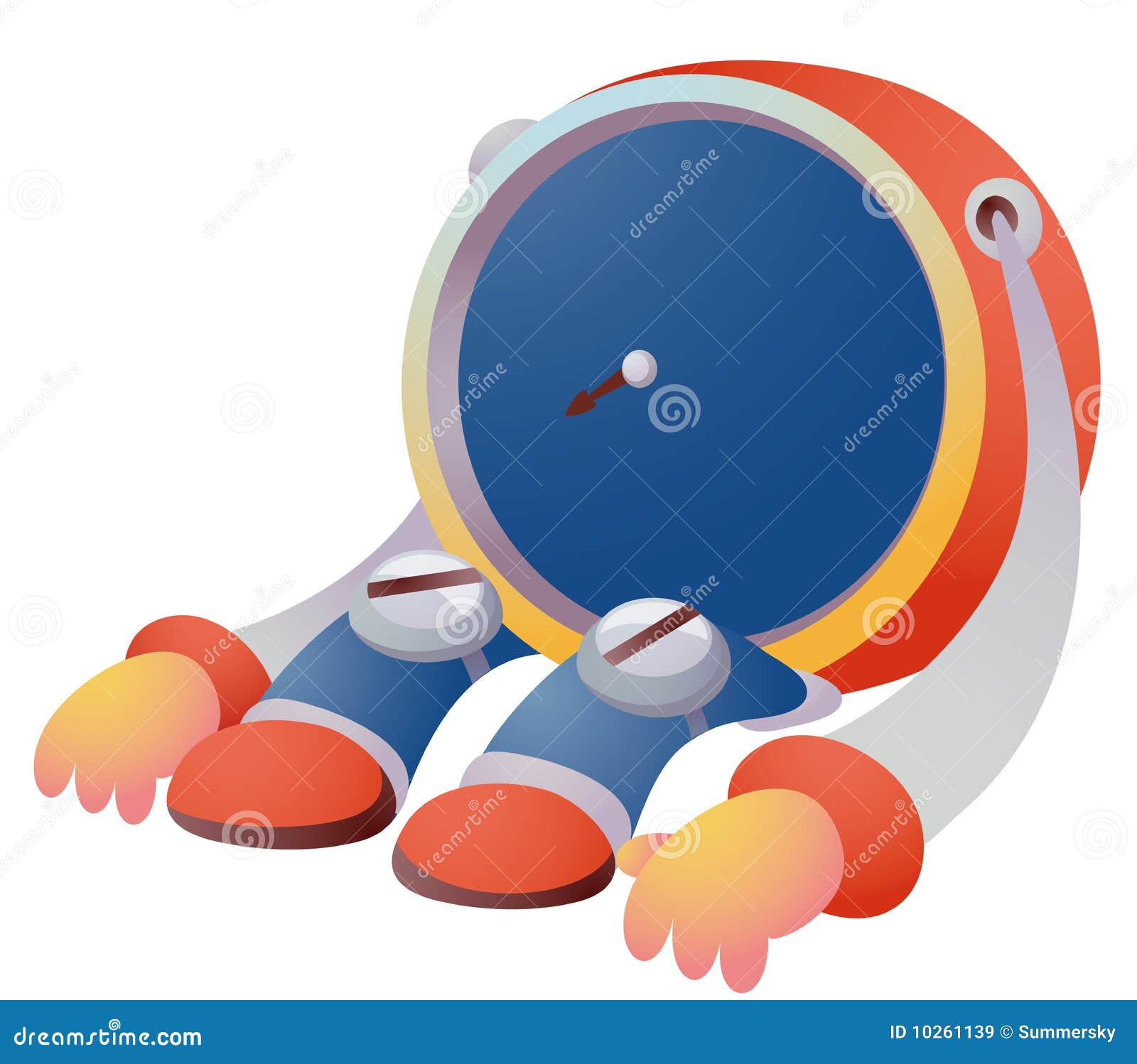 Cartoon Alarm Clock | CartoonDealer.com #85261541