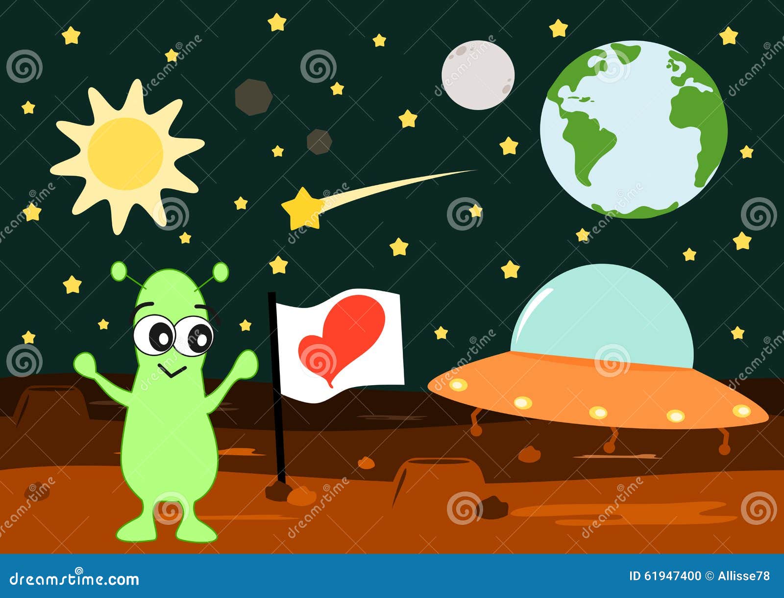 Funny Mars Planet Cartoon Illustration | CartoonDealer.com #31861863 Funny Mars Planet Cartoon Illustration | CartoonDealer.com #31861863