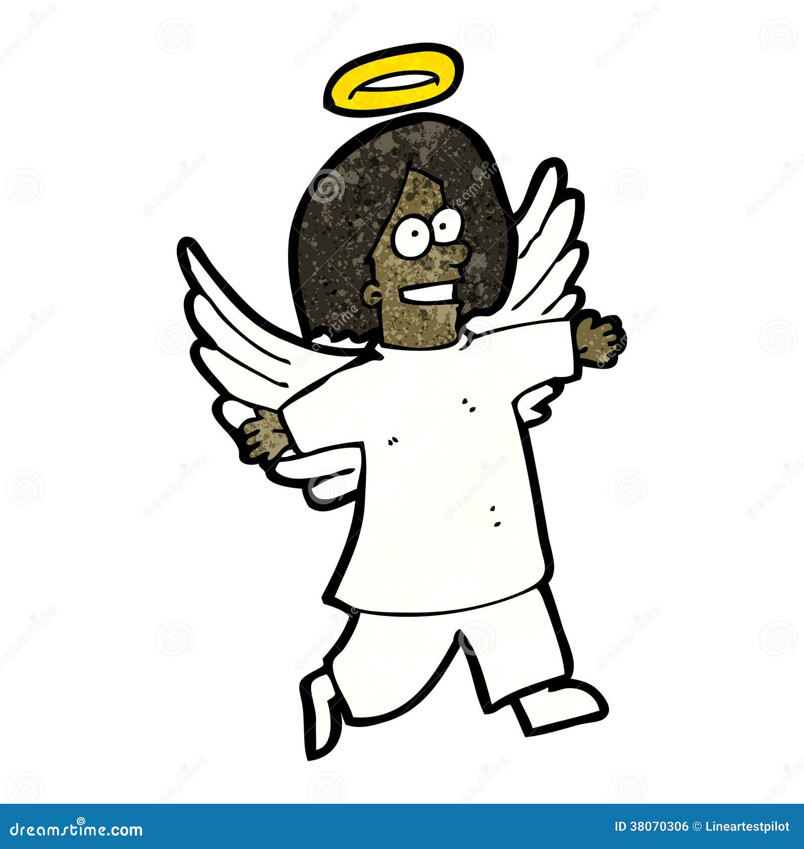 Cartoon angel stock vector. Illustration of character - 38070306