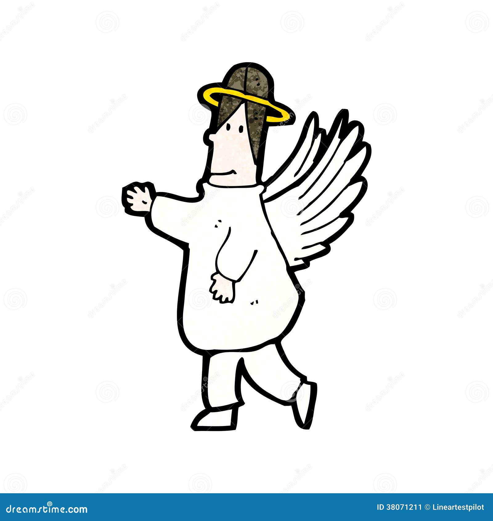 Cartoon angel stock vector. Illustration of character - 38071211