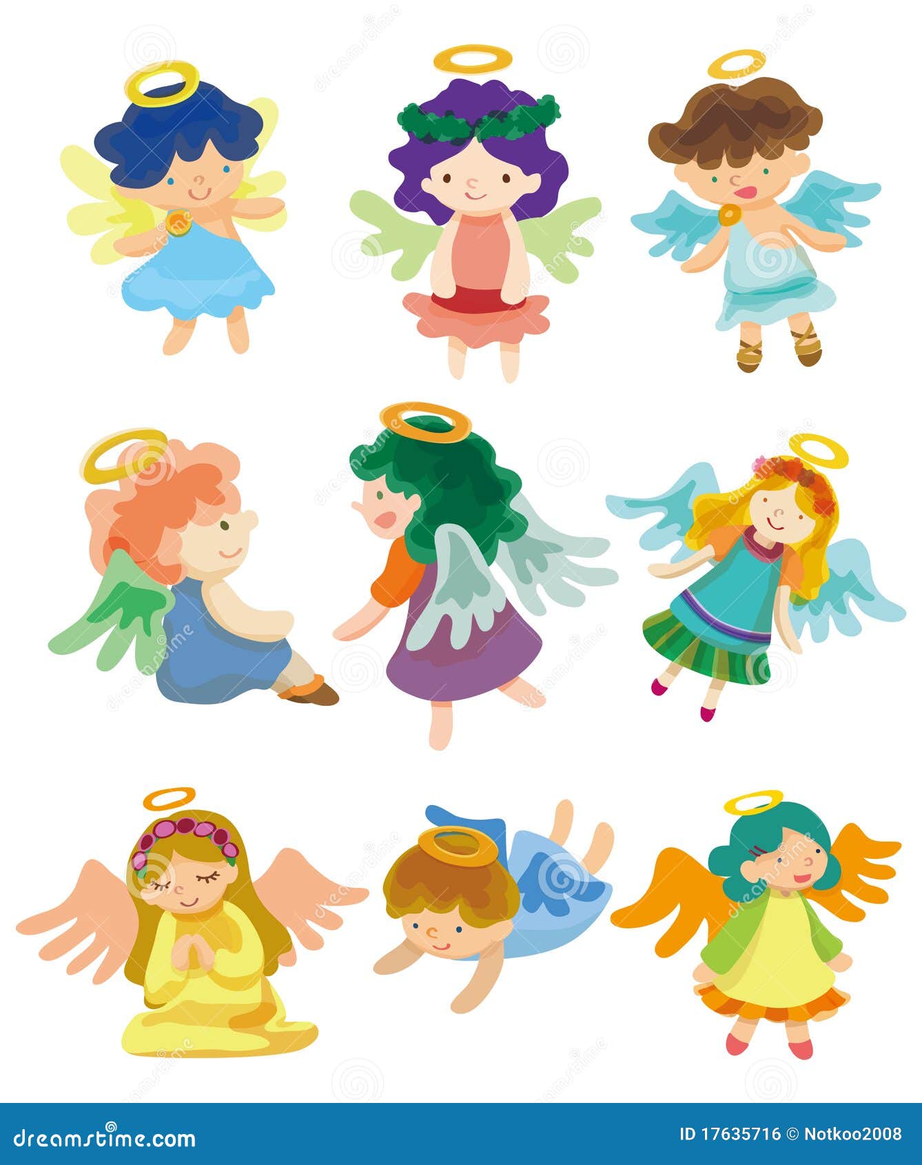 Angel Icon Vector From Classics Collection. Thin Line Angel Outline ...