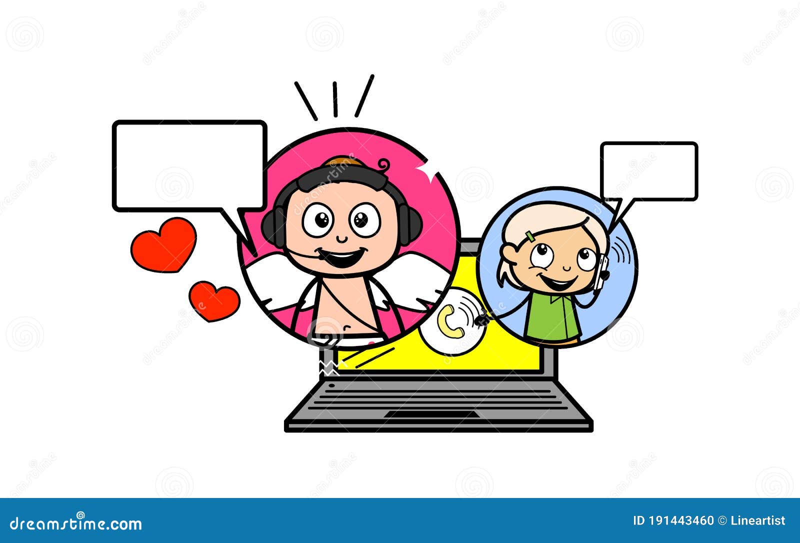 Calling 3d Character Royalty-Free Stock Image | CartoonDealer.com #17311894