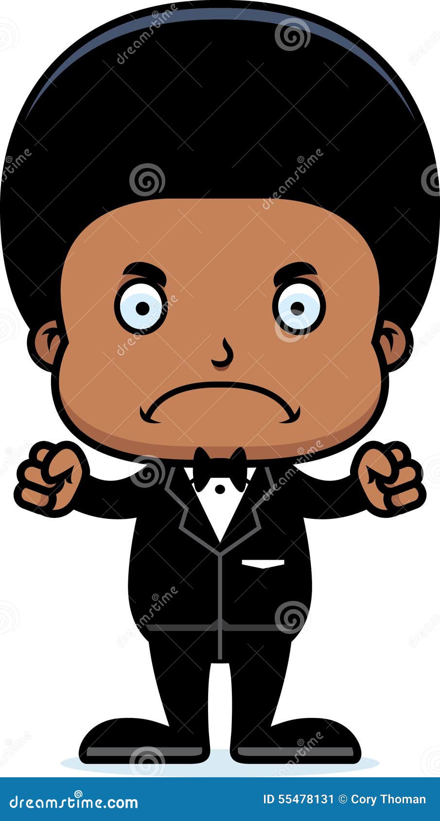 Cartoon Angry Groom Boy stock vector. Illustration of marriage - 55478131