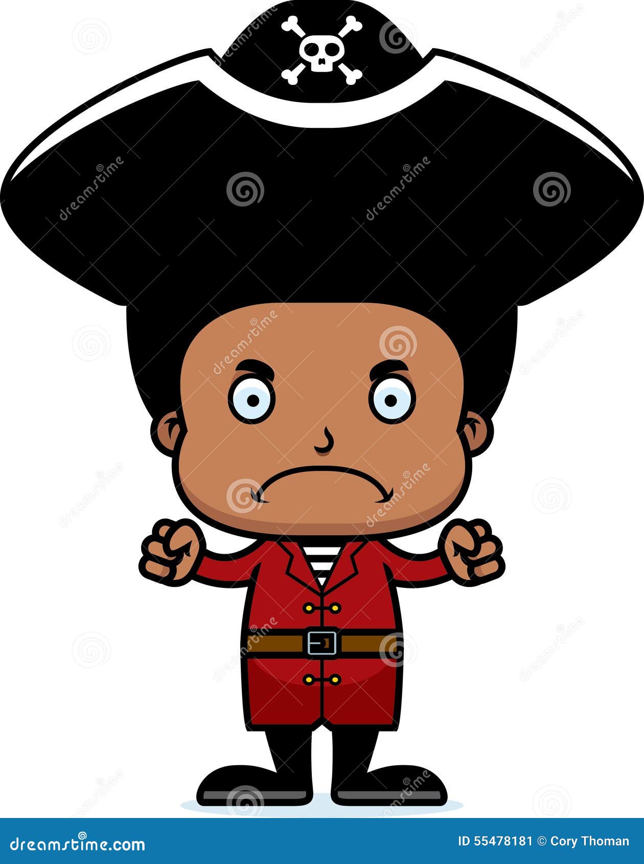 Cartoon Angry Pirate Boy stock vector. Illustration of graphic - 55478181