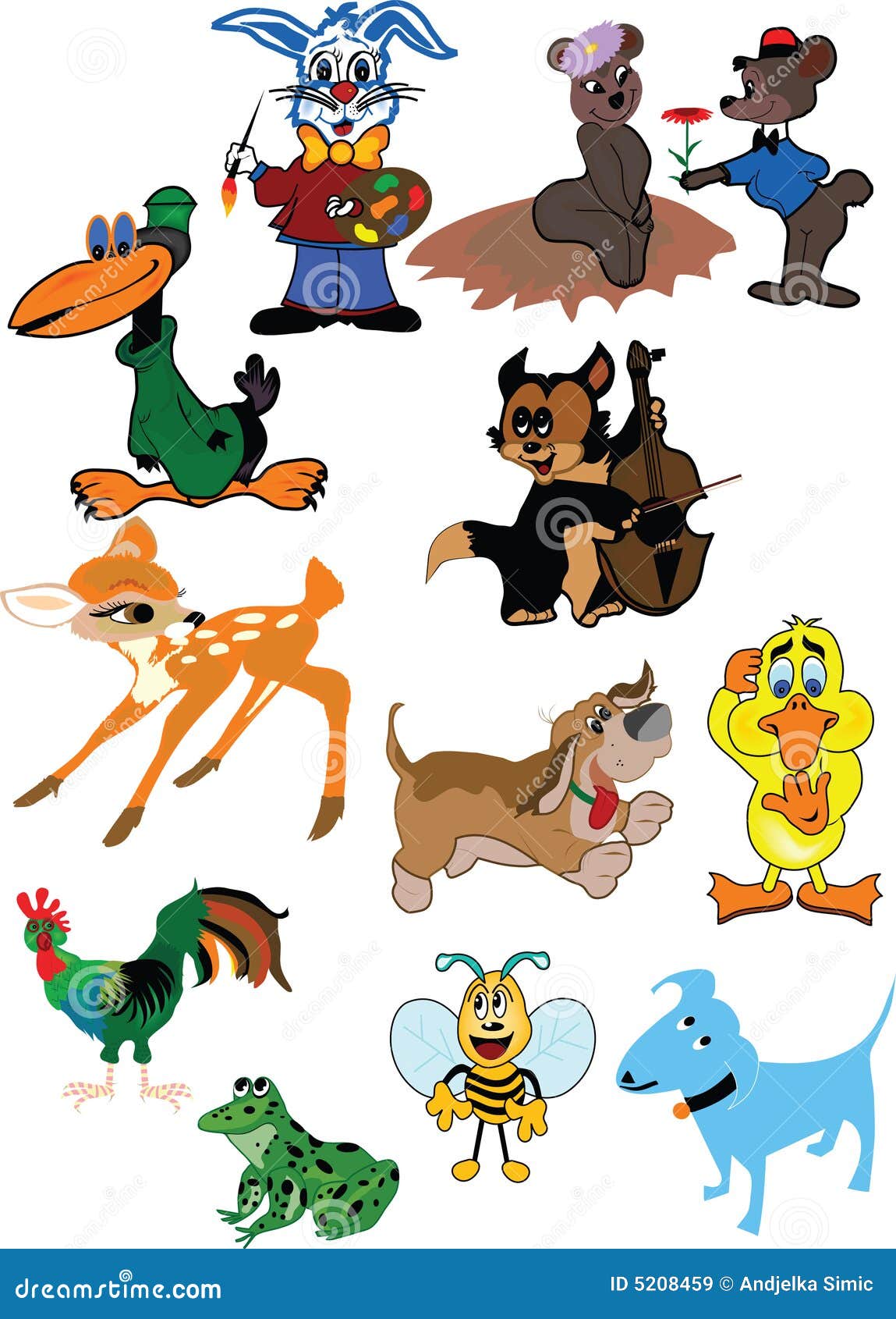 Fame Cartoon Animals