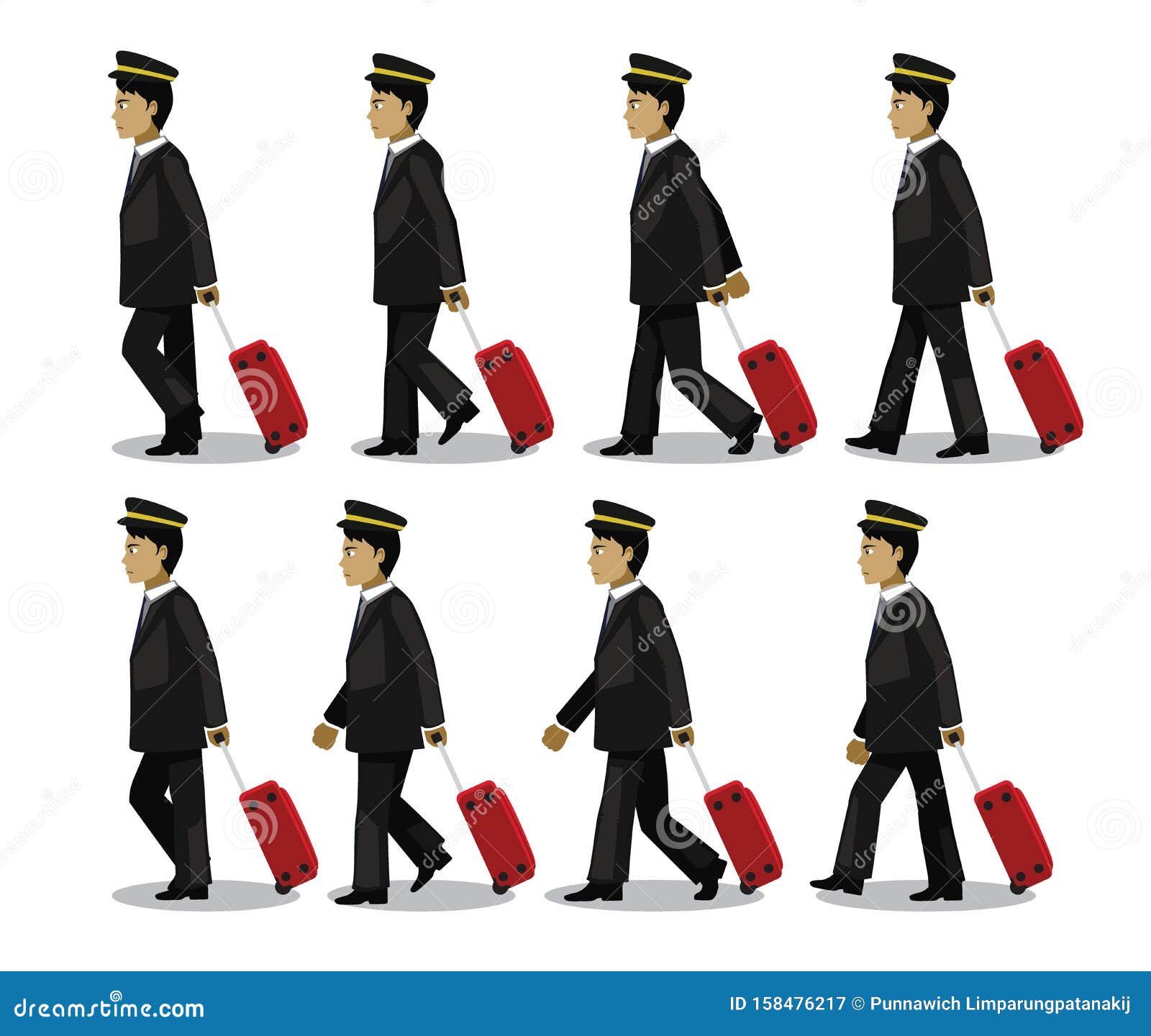 Walking Man Sequence Movements Vector Icon Pictogram Set. Stick Figure ... Walking Man Sequence Movements Vector Icon Pictogram Set. Stick Figure ...