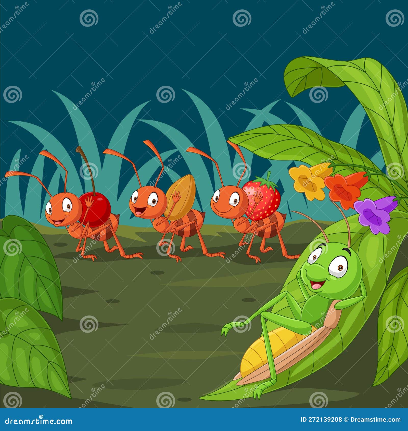 The Ant And The Grasshopper