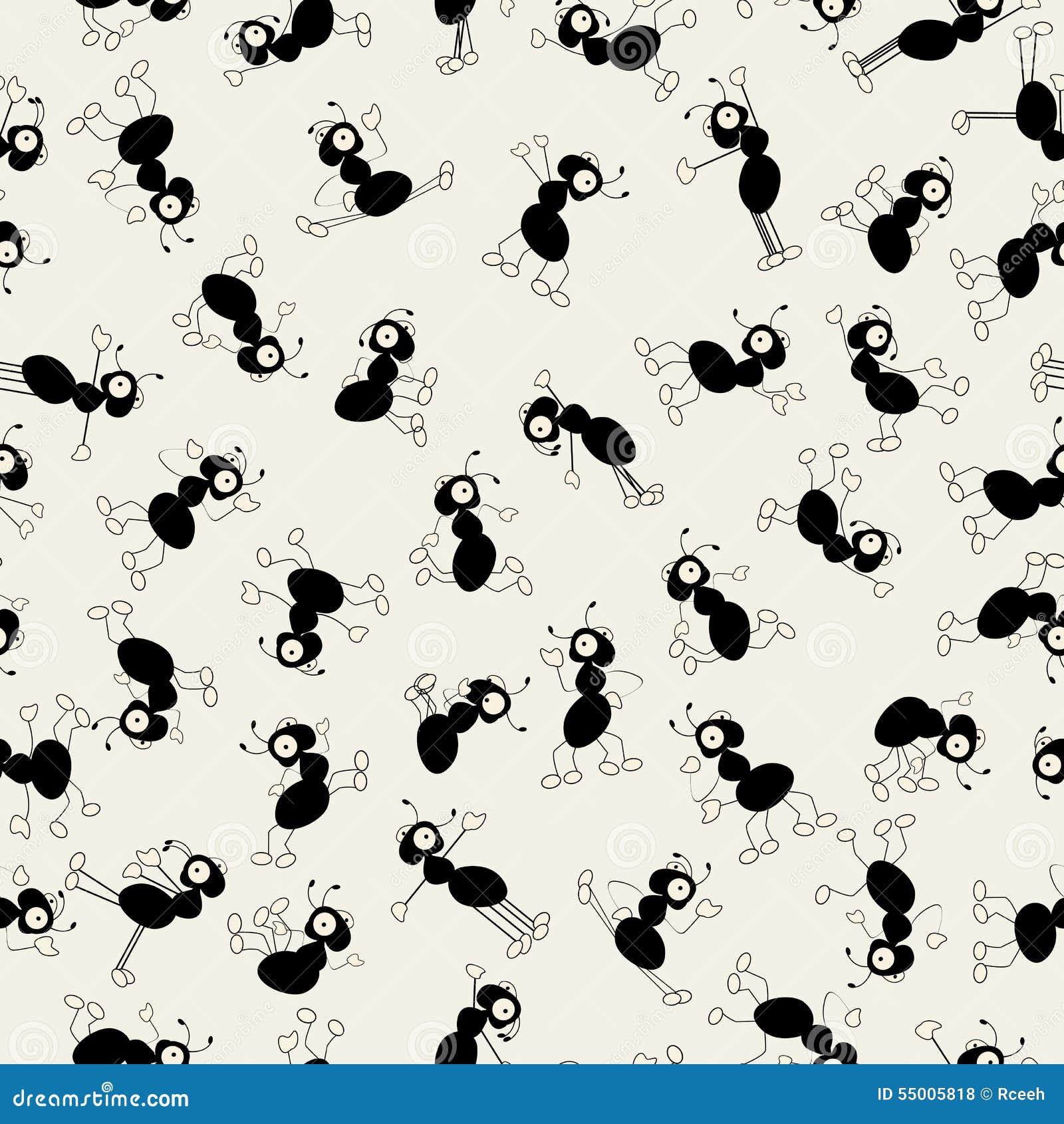 Cartoon ants dancing stock illustration. Illustration of dance - 55005818