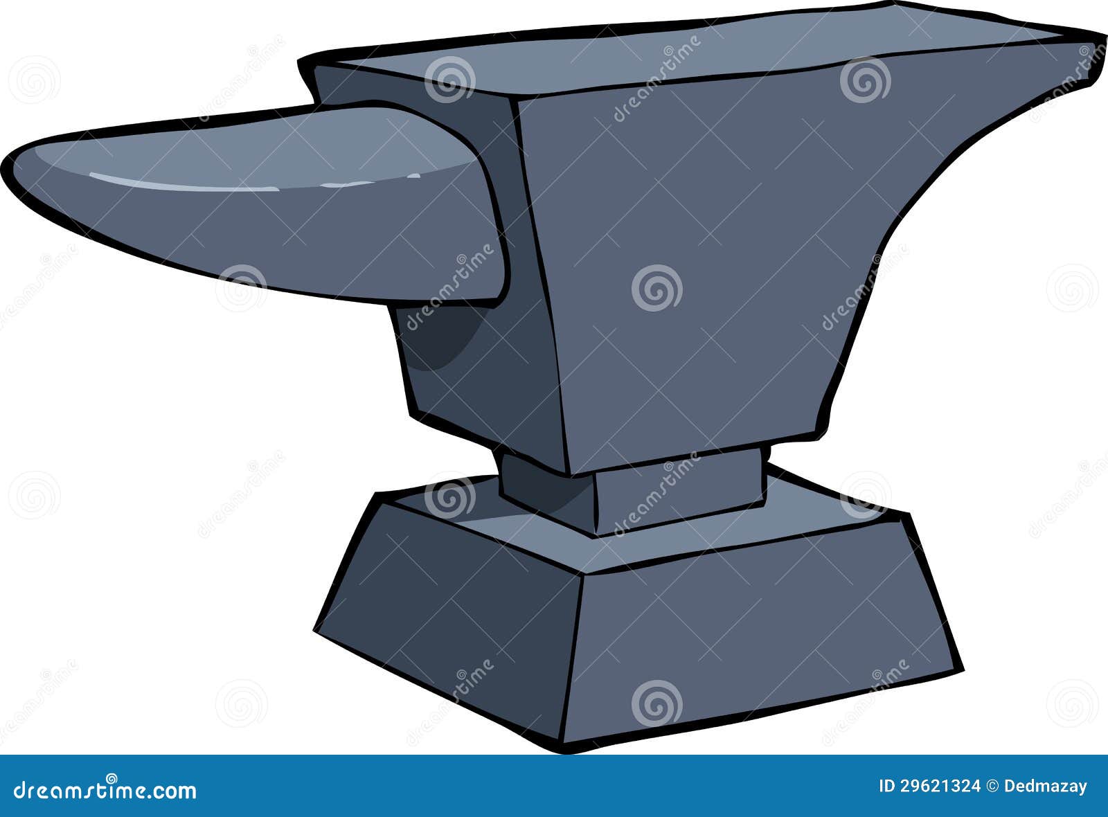 Cartoon Anvil Stock Images - Image: 29621324