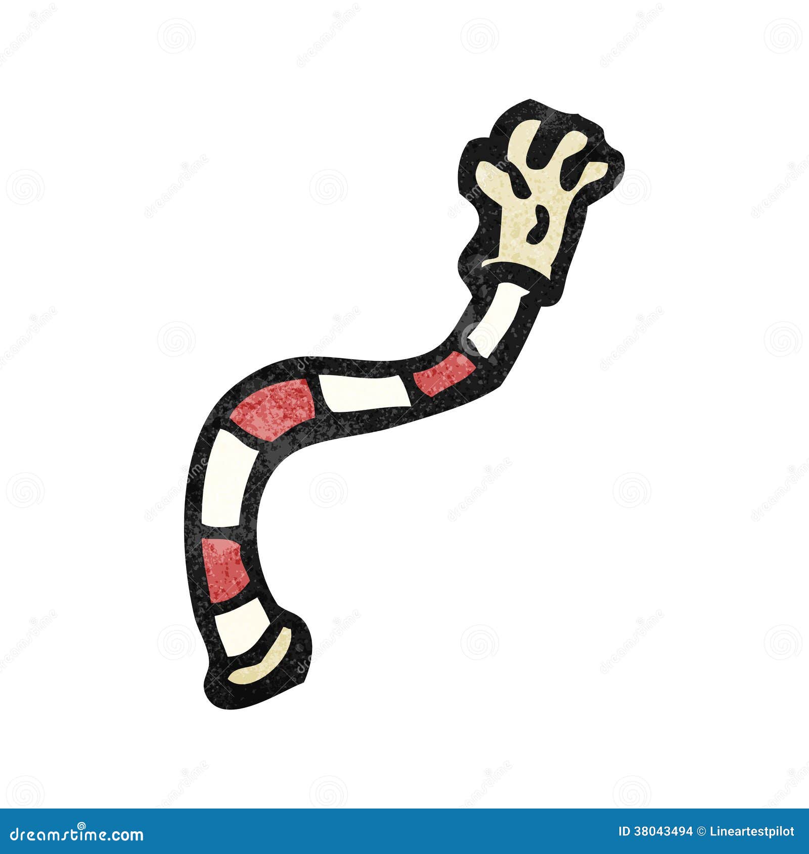 Cartoon arm stock vector. Illustration of quirky, silly - 38043494