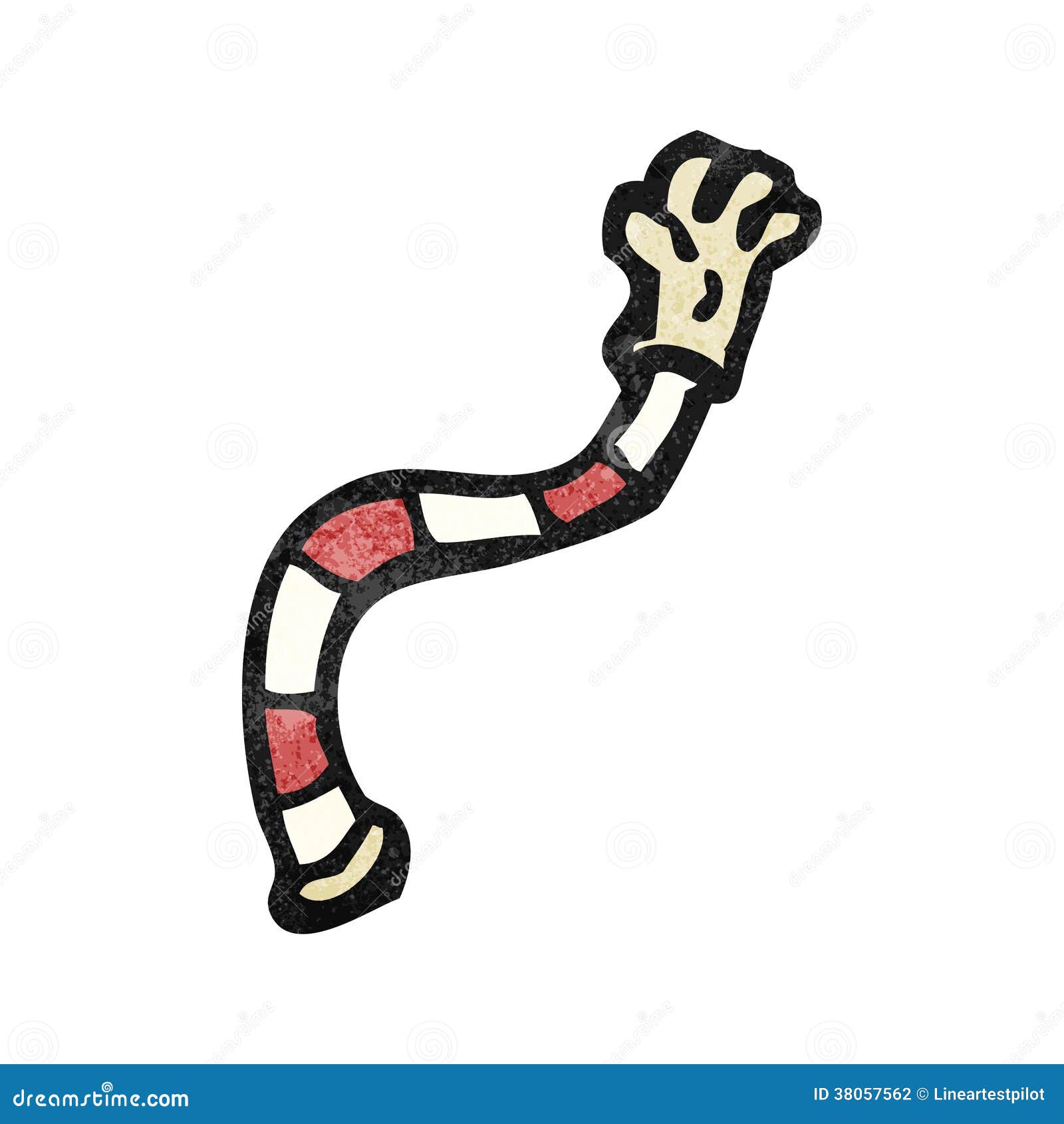 Cartoon arm stock vector. Illustration of crazy, clip - 38057562