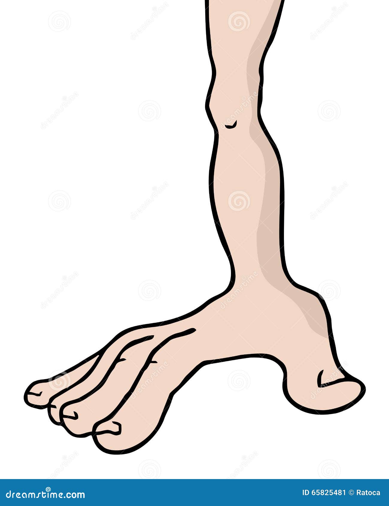 Cartoon arm stock vector. Illustration of creative, imaginative - 65825481