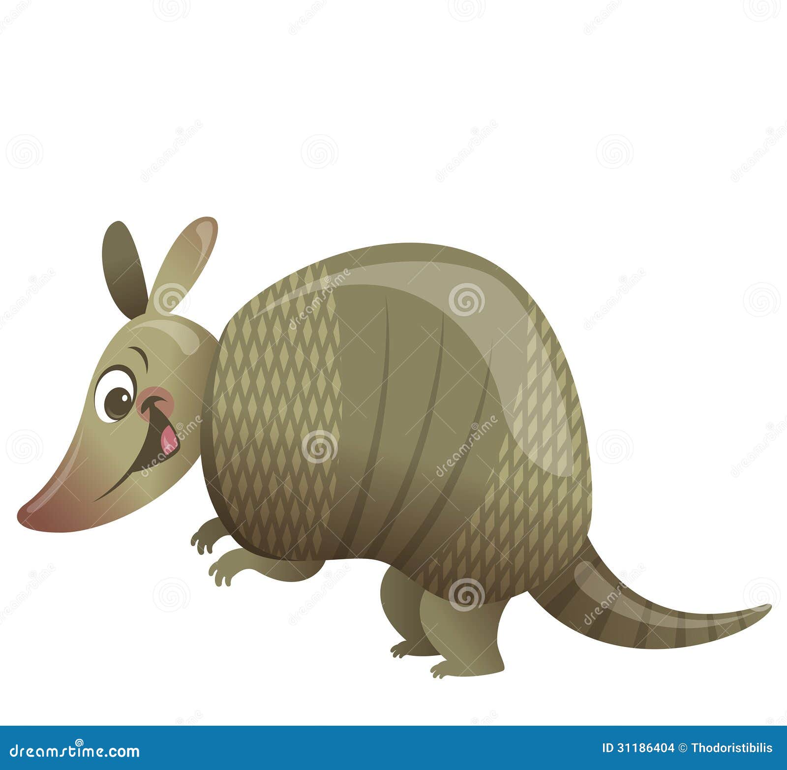 Armadillo Cartoon Characters