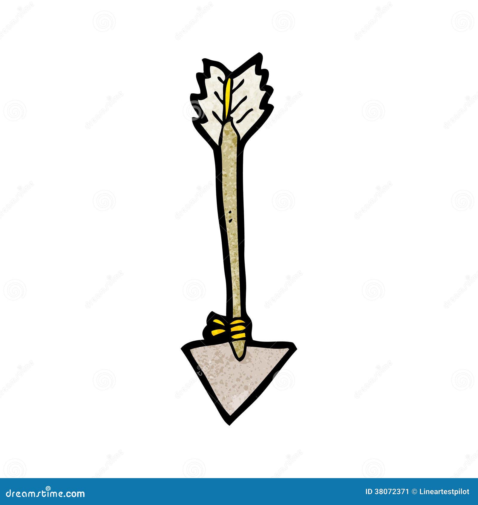 Cartoon arrow stock vector. Illustration of artwork, arrow - 38072371