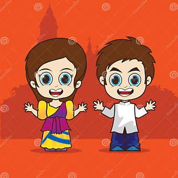 Cartoon Asean Philippines stock vector. Illustration of asia - 38989621