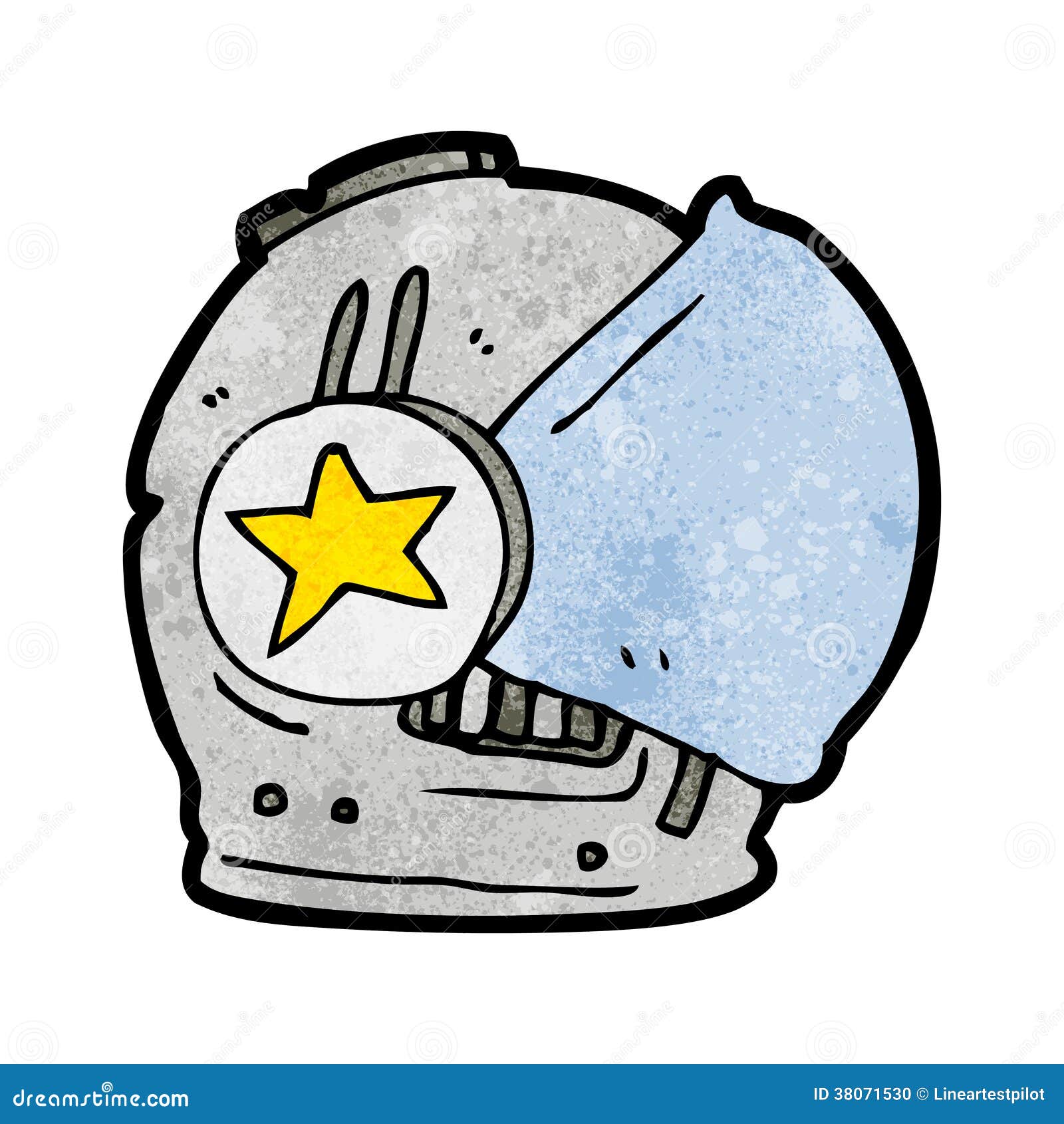 Cartoon Space Helmet