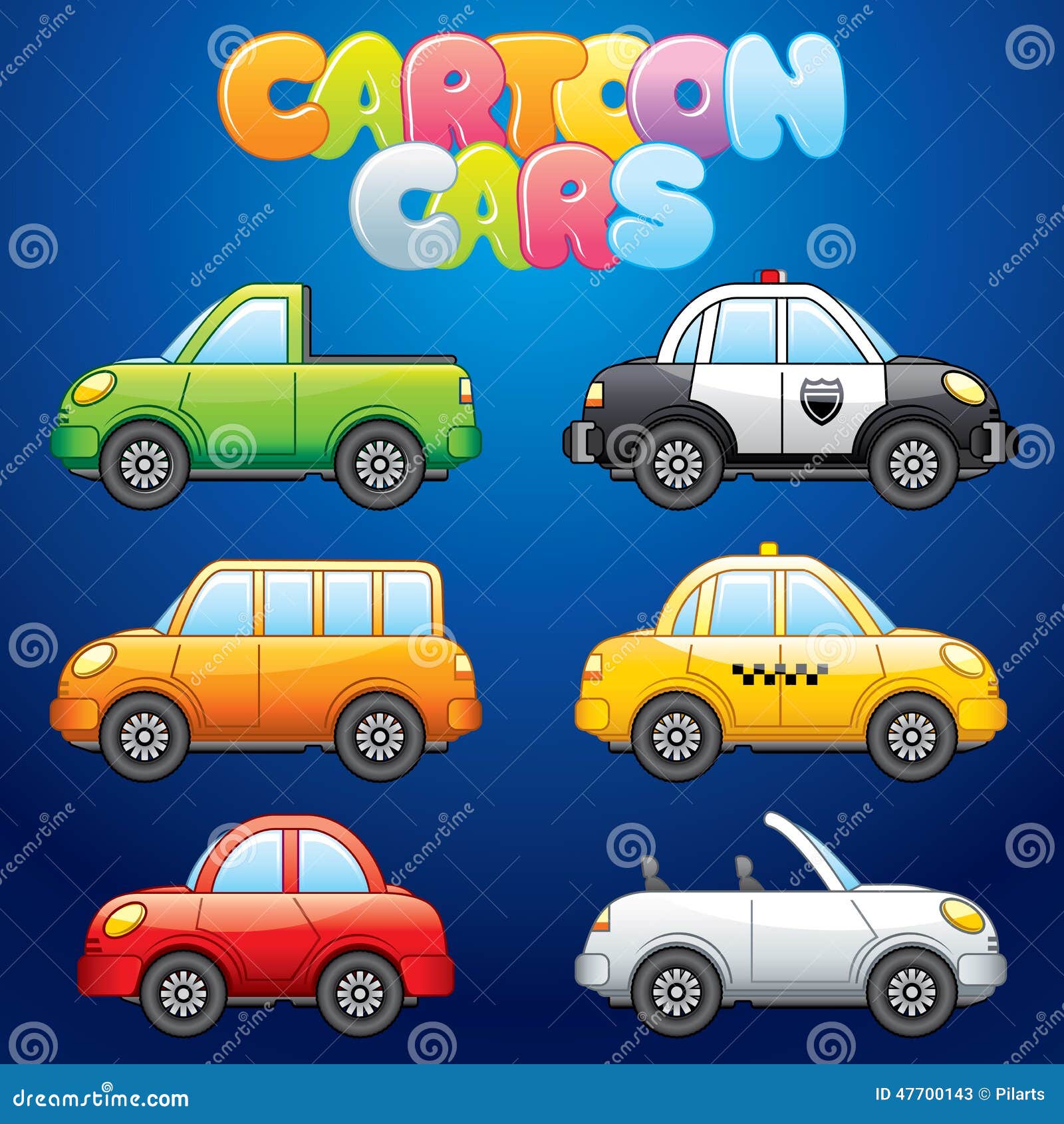 Cartoon Automobiles stock vector. Illustration of icon - 47700143