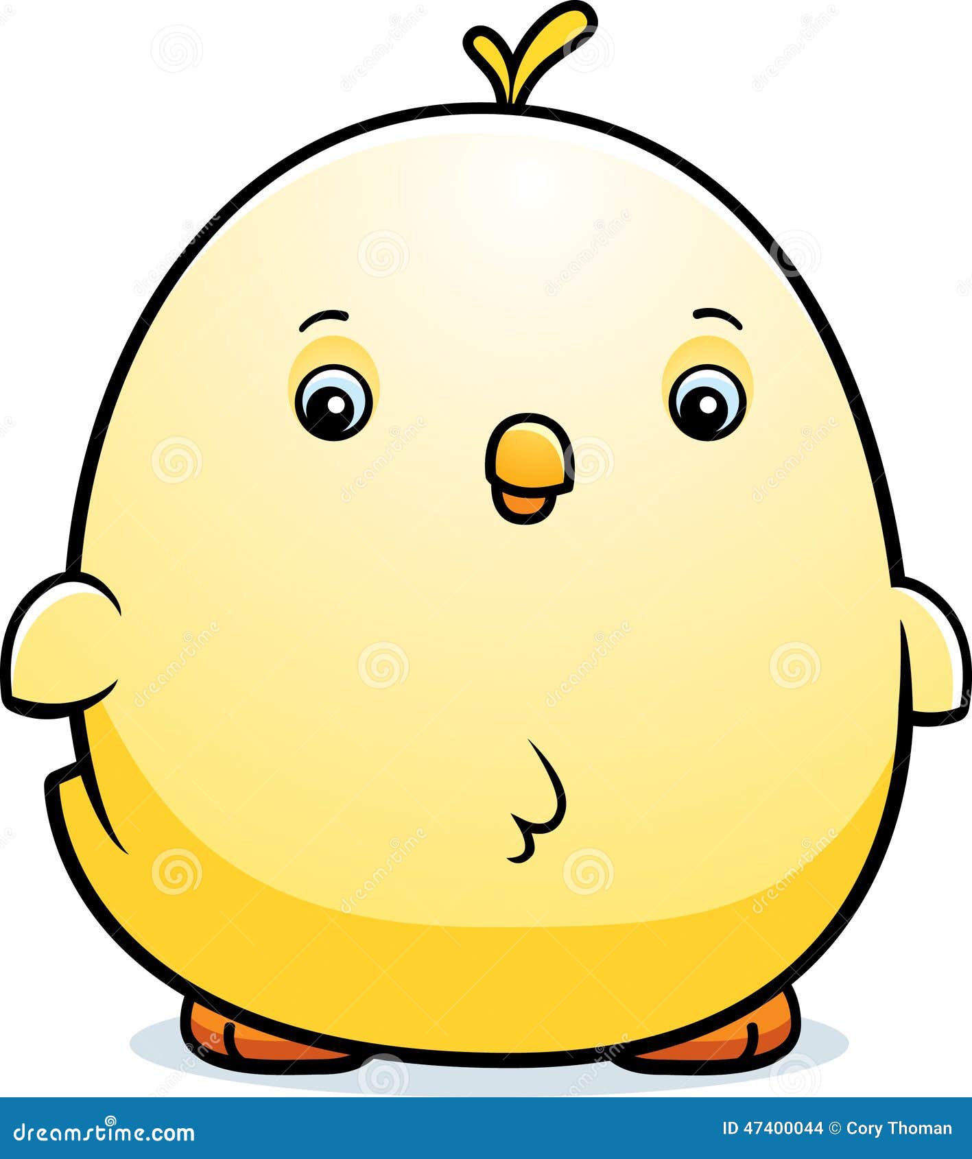 Cartoon Baby Chicken Stock Vector - Image: 47400044