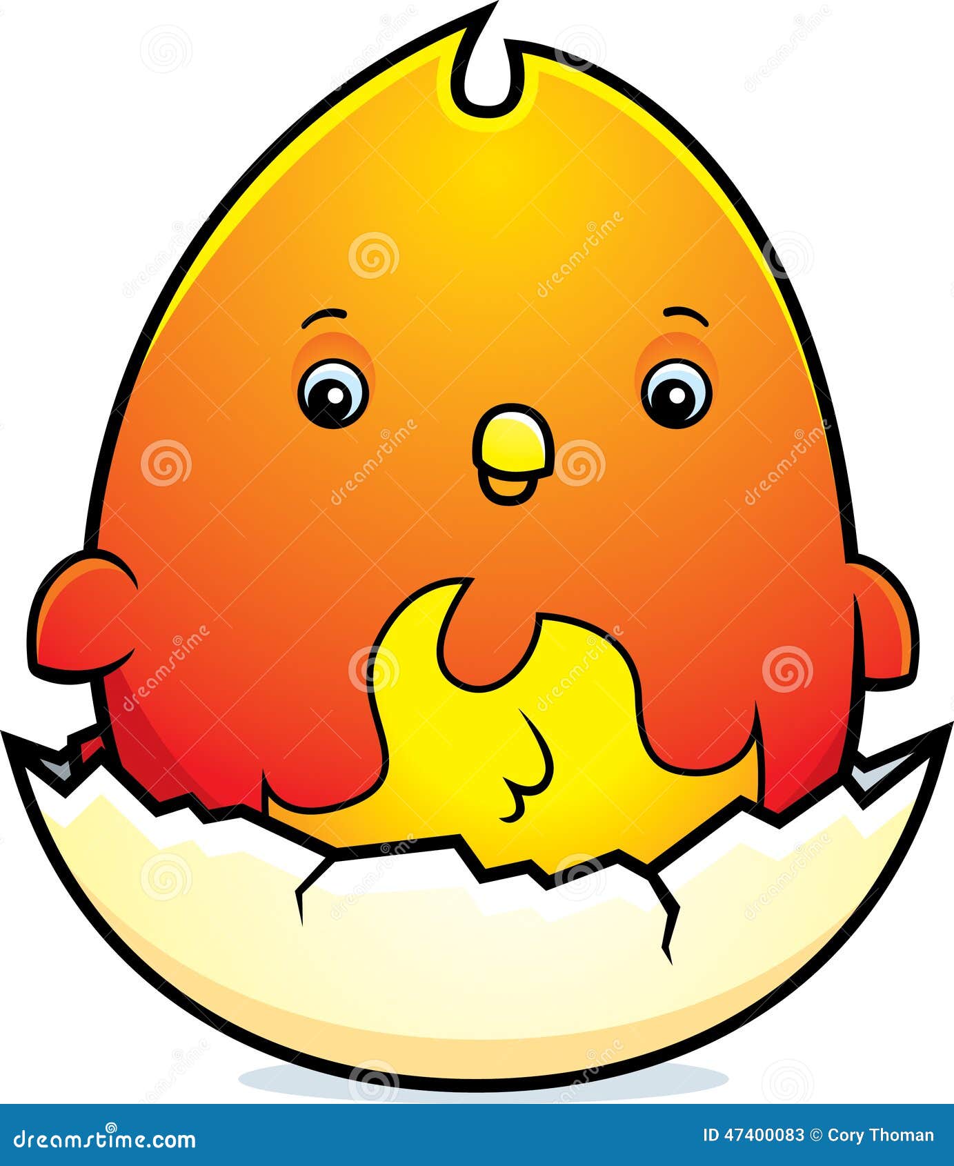 Cartoon Baby Phoenix Egg stock vector. Illustration of phoenix - 47400083